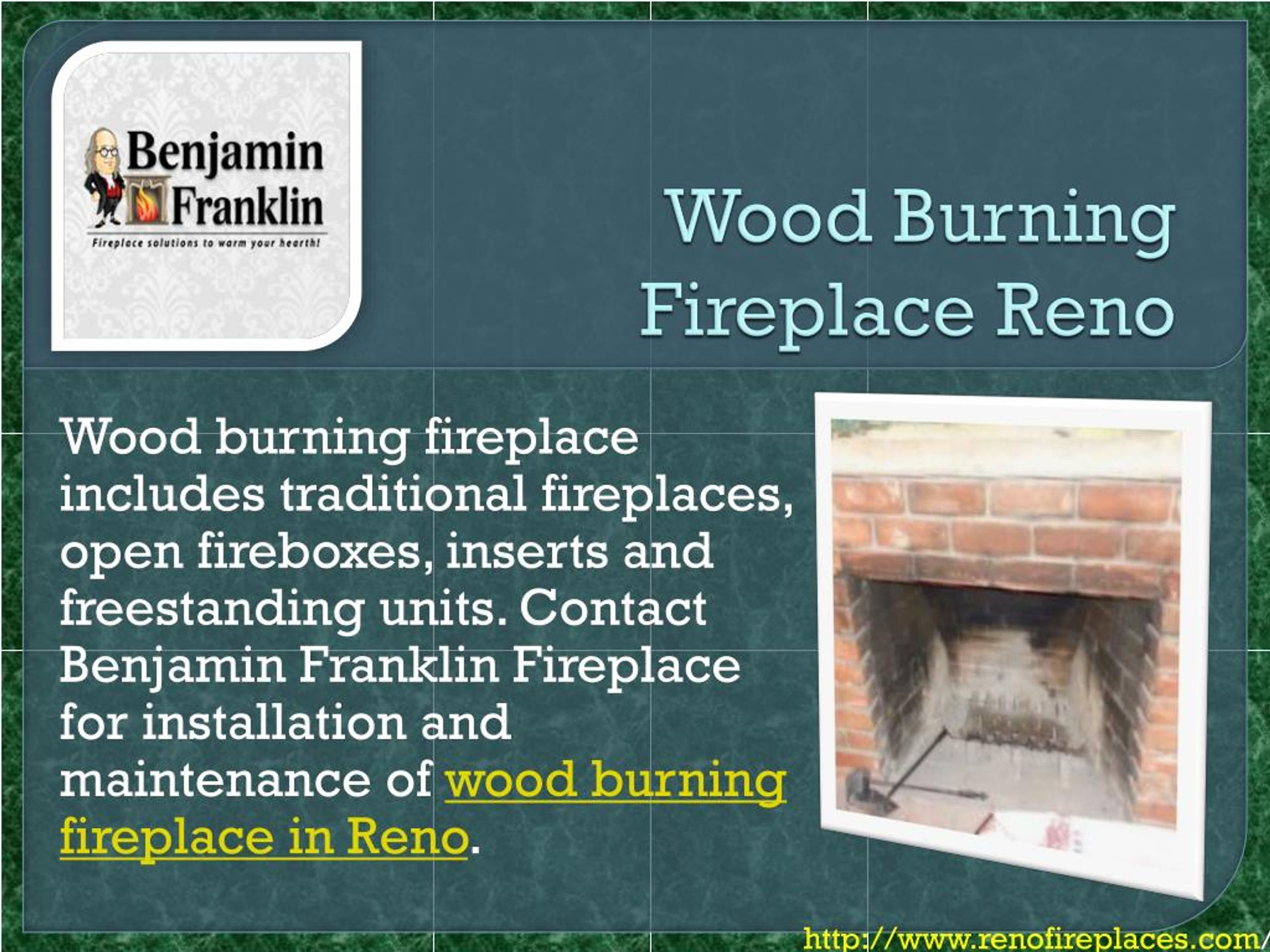 PPT - Wood Burning Fireplace Reno PowerPoint Presentation, free ...