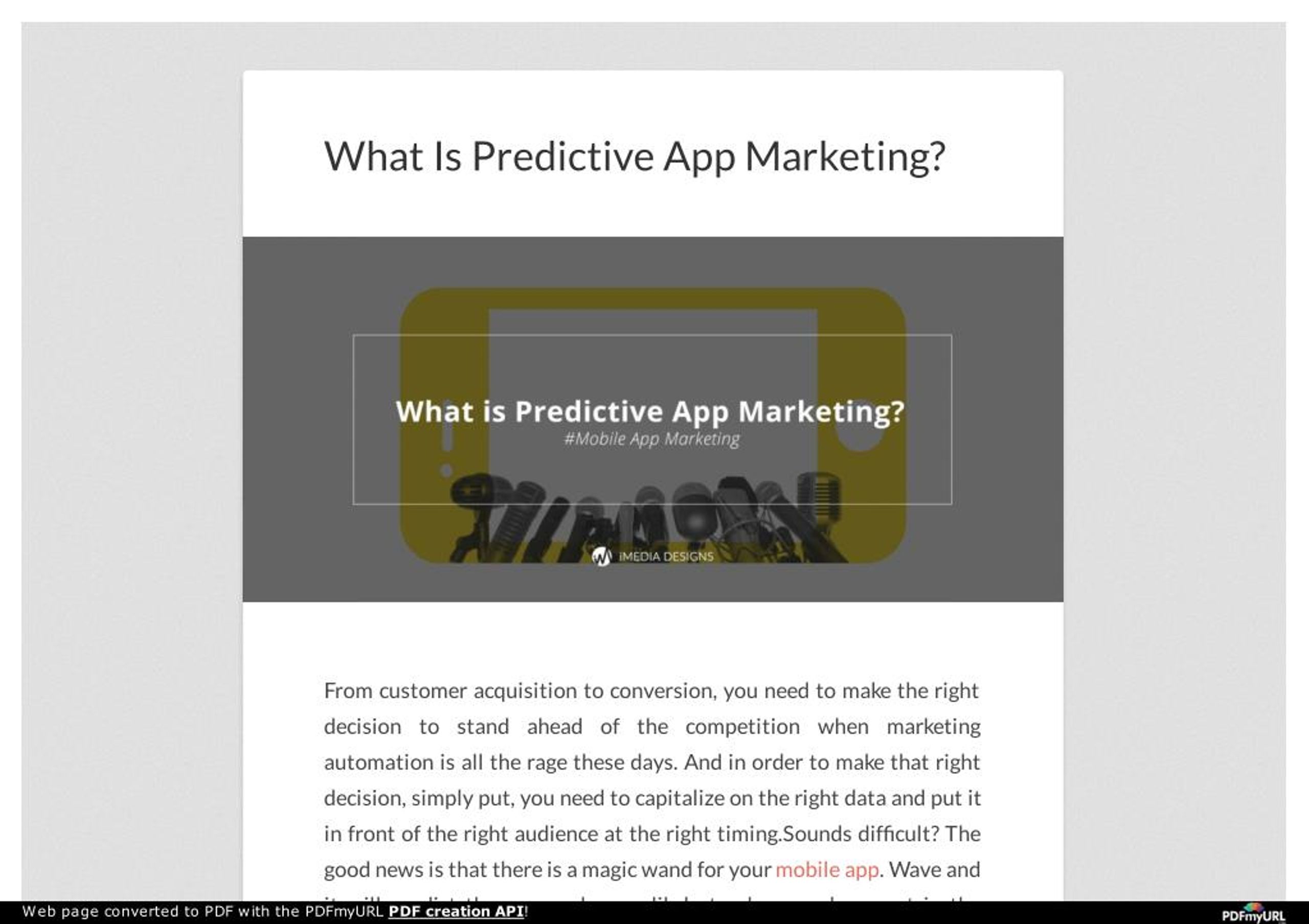 PPT - What Is Predictive App Marketing? PowerPoint Presentation, free ...