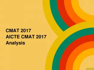 PPT - CMAT 2016 PowerPoint Presentation, free download - ID:7239055