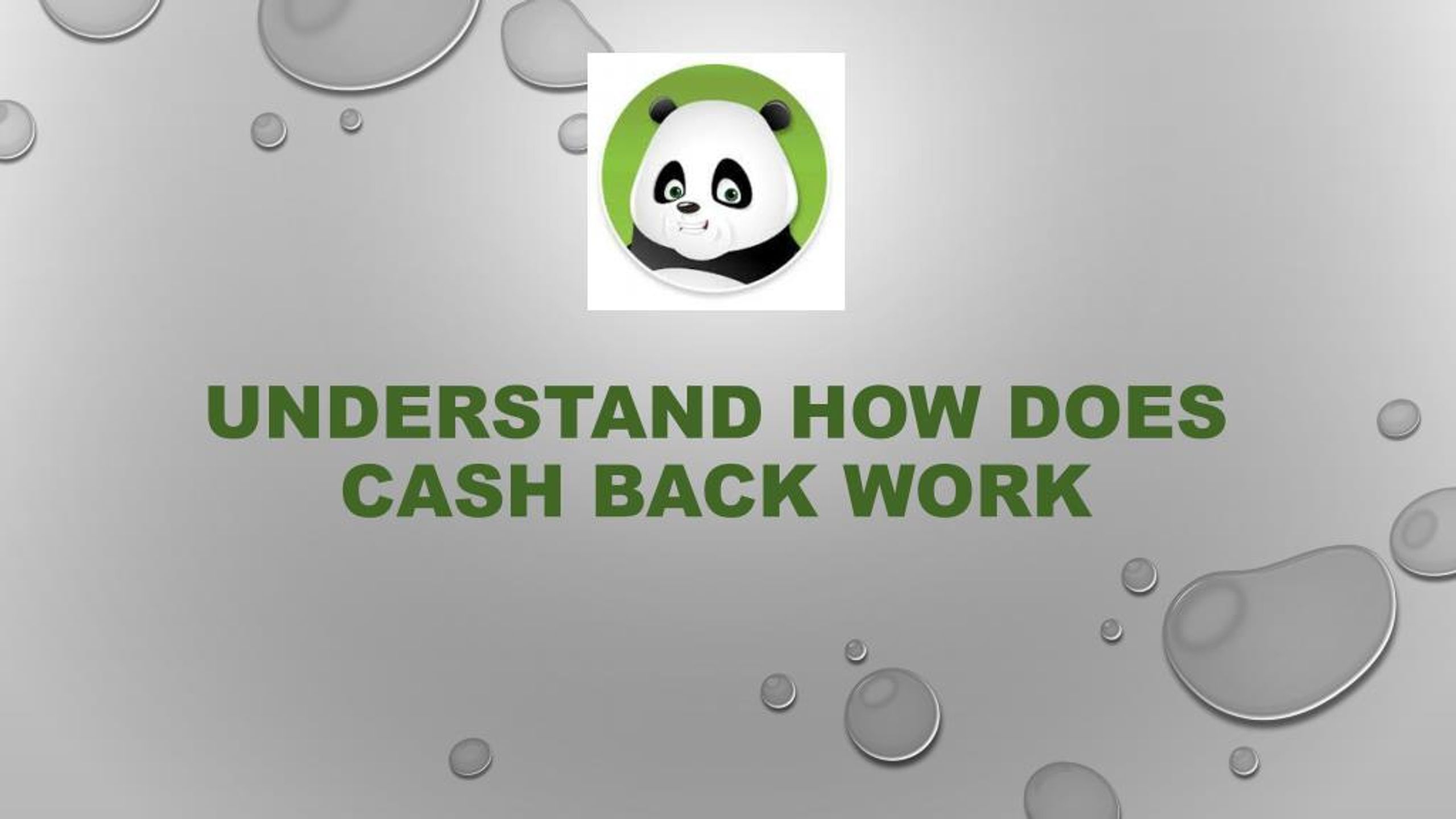 PPT - Understand How Does Cash Back Work PowerPoint Presentation, free ...