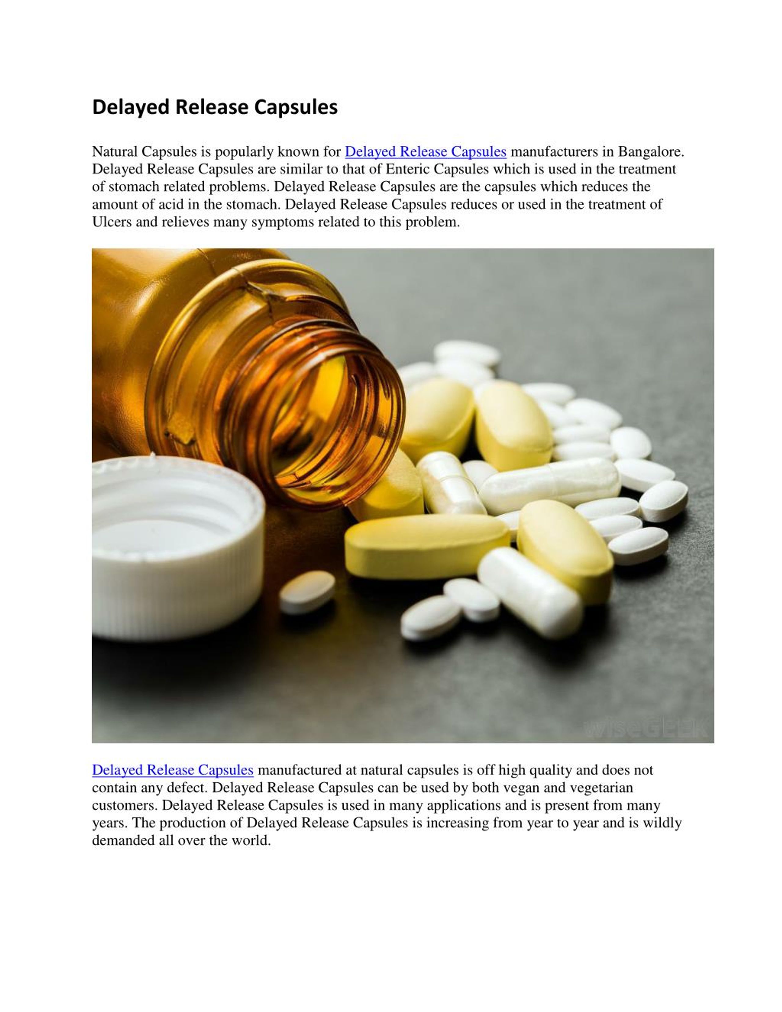 PPT - Delayed Release Capsules PowerPoint Presentation, free download ...