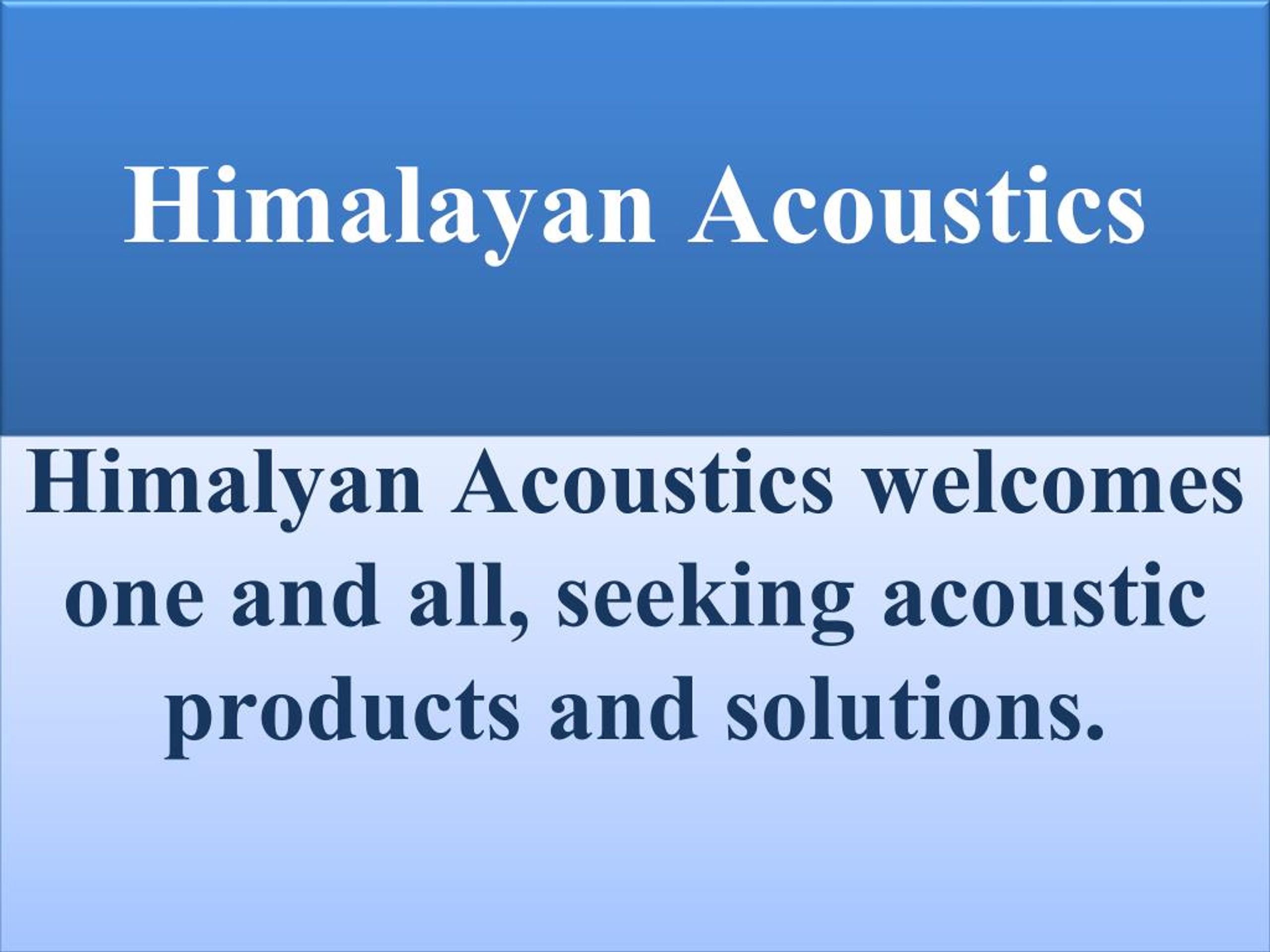 PPT - Auditorium Acoustics PowerPoint Presentation, free download - ID ...