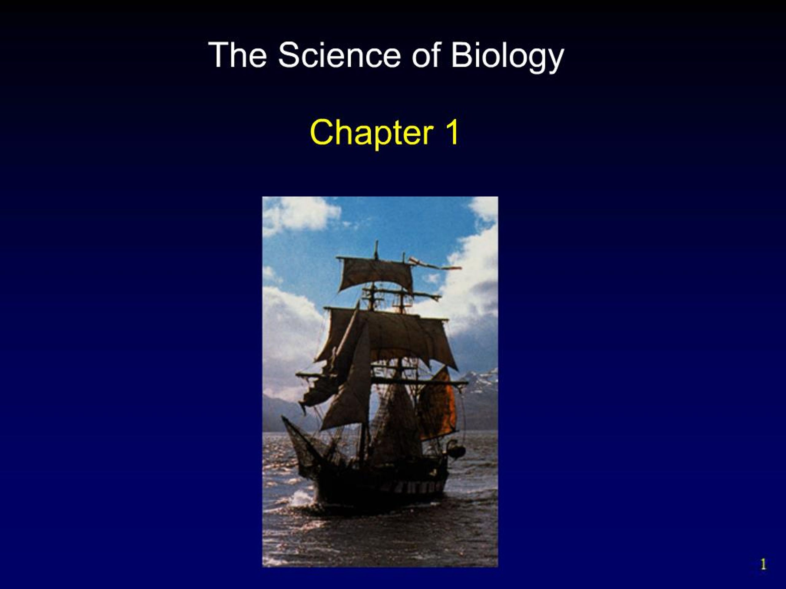 PPT - Understanding the Basics of Biology: Chapter 1 Overview ...