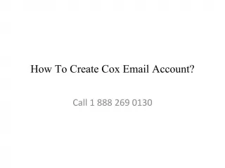 PPT - How to create an aol account? PowerPoint Presentation, free ...