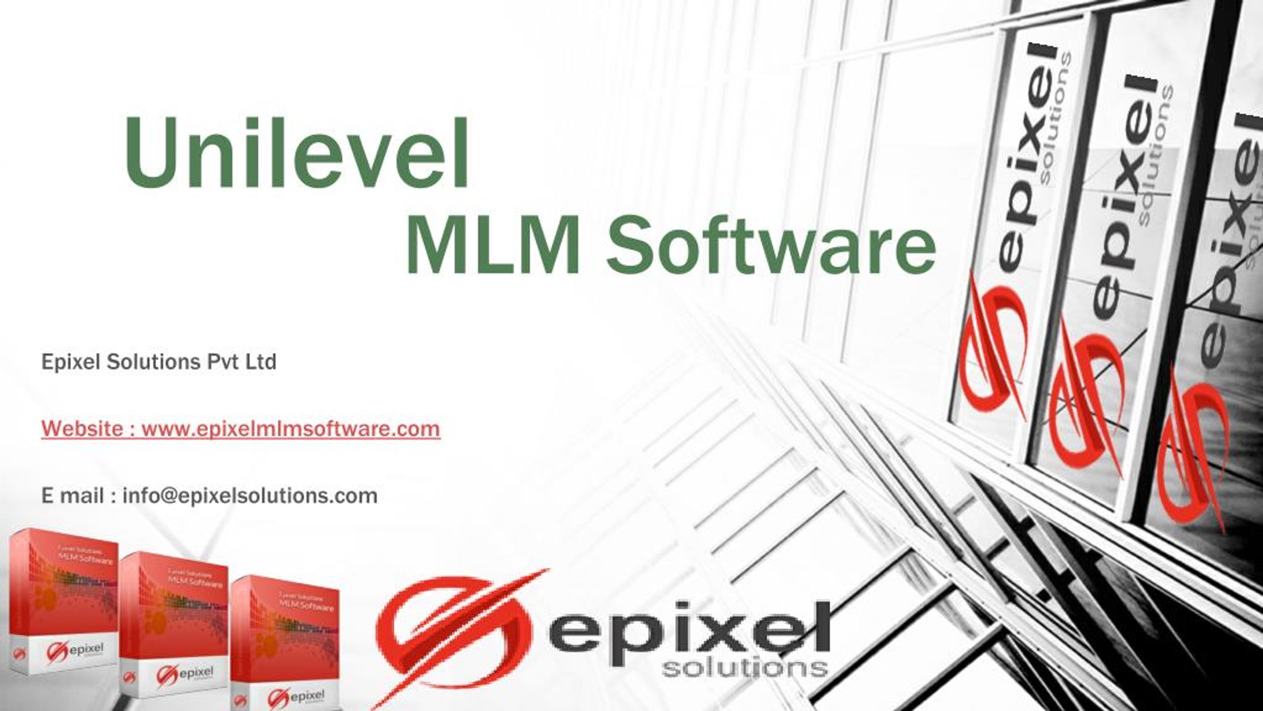 PPT - Unilevel MLM Software | Epixel Solutions PowerPoint Presentation ...