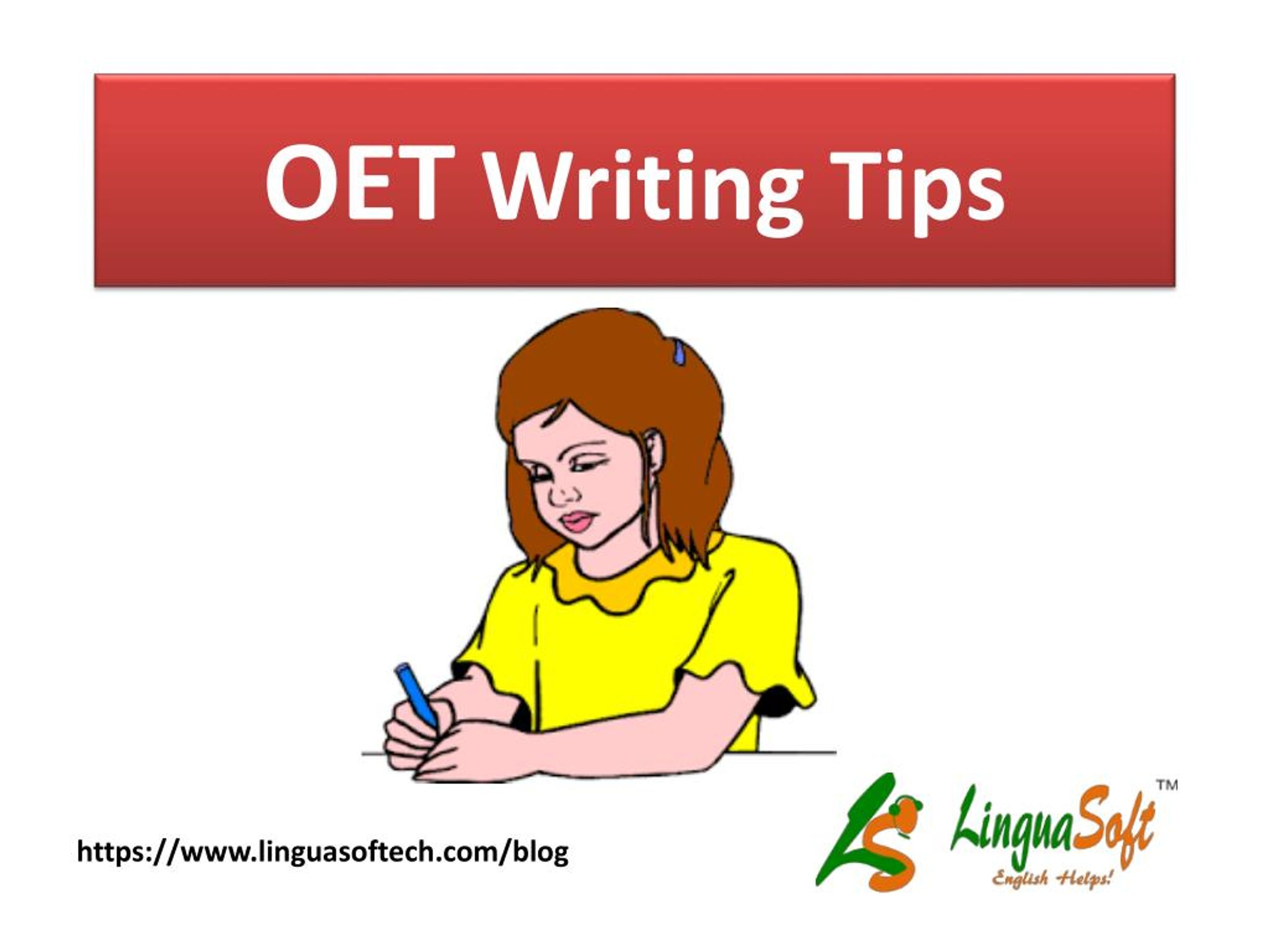 PPT - OET Writing Tips PowerPoint Presentation, free download - ID:7537355