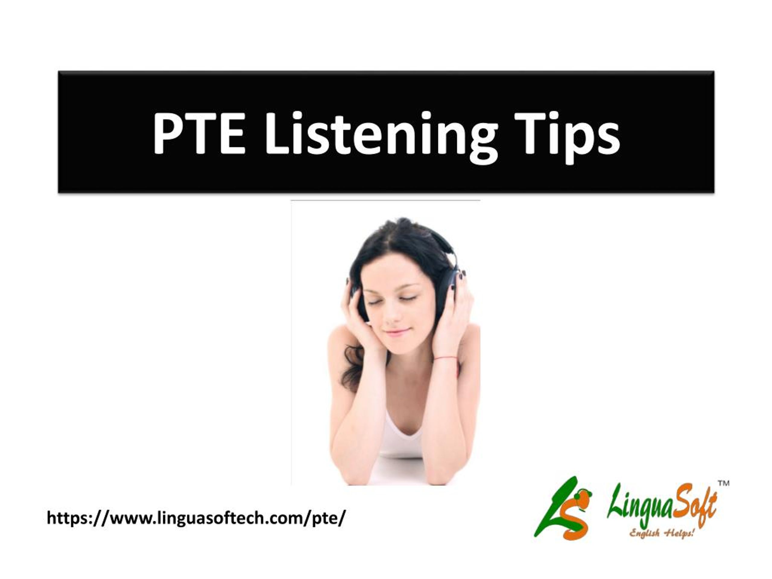 PPT - PTE Listening Tips PowerPoint Presentation, free download - ID ...