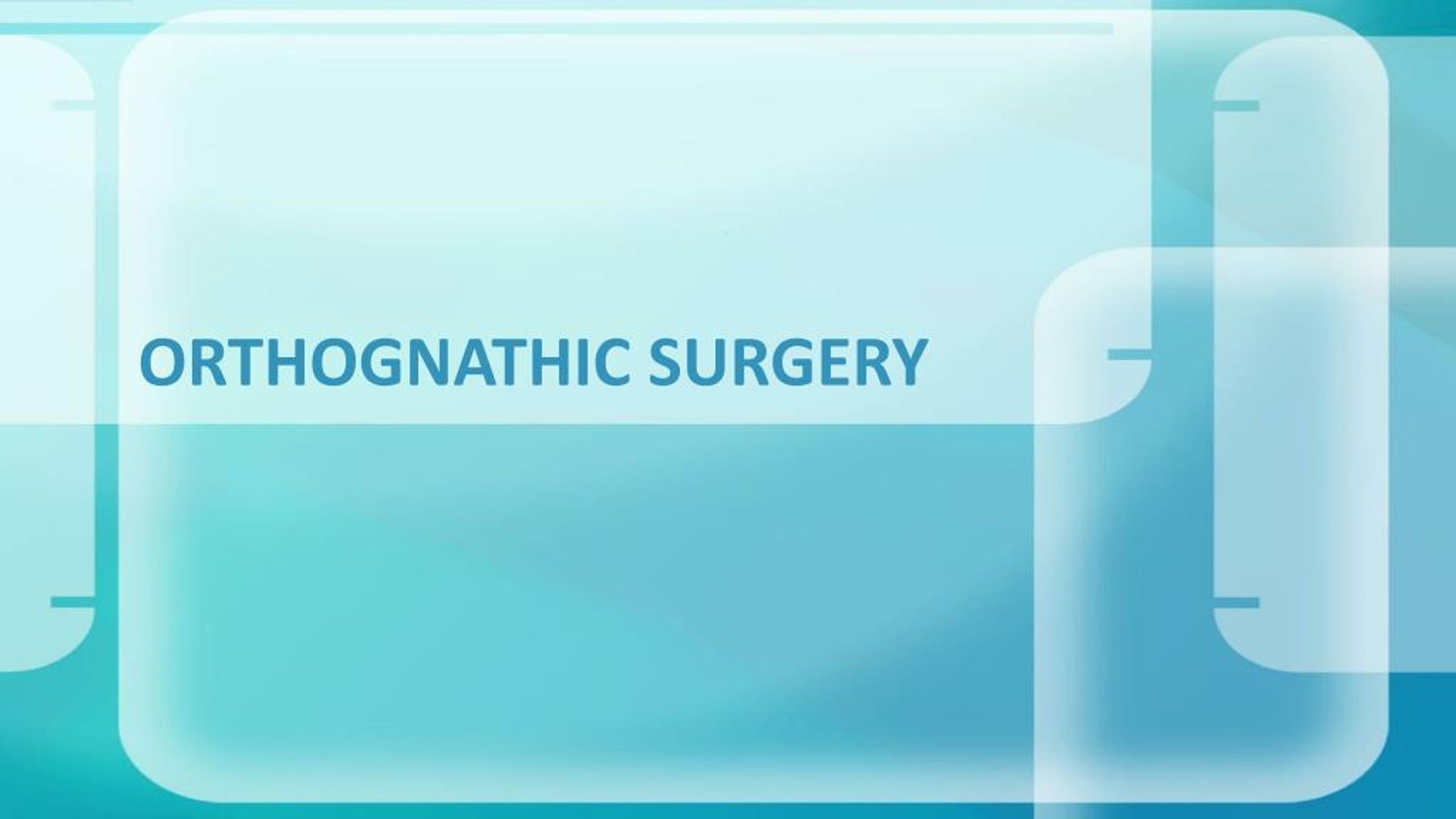 PPT - Orthognathic Surgery PowerPoint Presentation, free download - ID ...