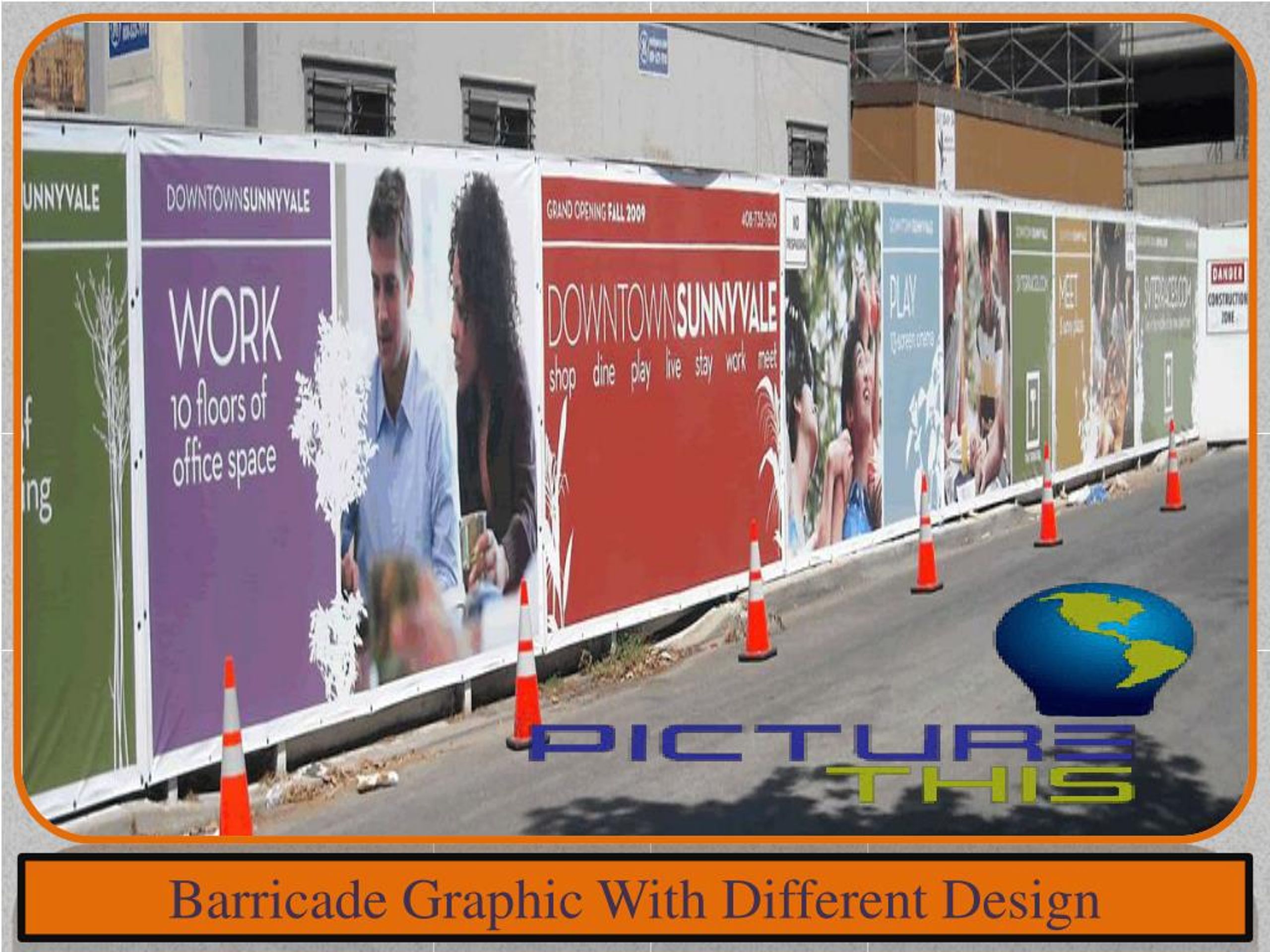 PPT - Barricade Graphic With Different Design PowerPoint Presentation ...