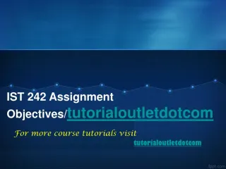 PPT - ASSIGNMENT OBJECTIVES PowerPoint Presentation, free download - ID:5404692