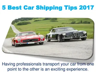 PPT - Easy Tips to Plan for Car Shipping PowerPoint Presentation, free ...