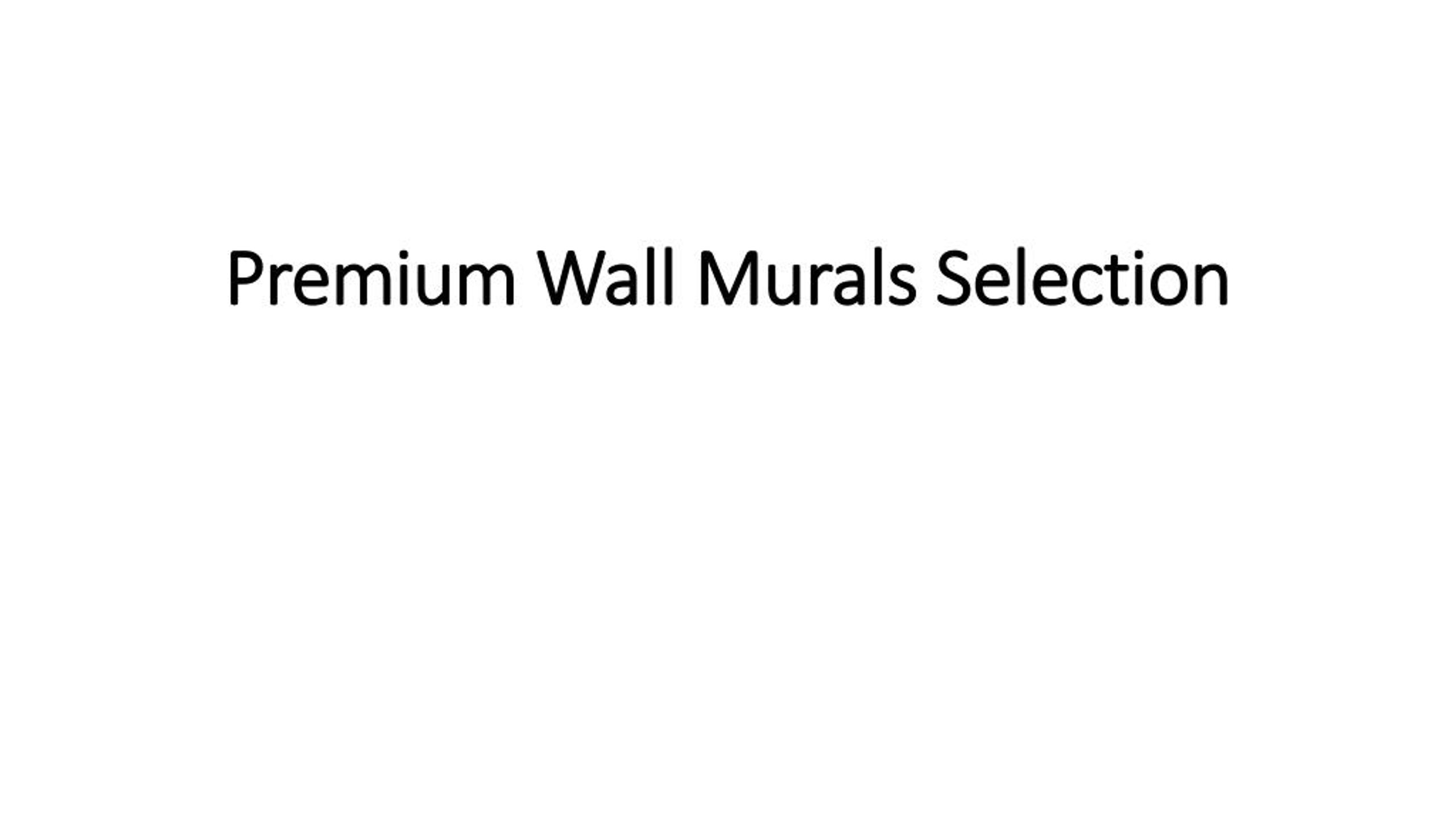 PPT - Wall Murals PowerPoint Presentation, free download - ID:7556243