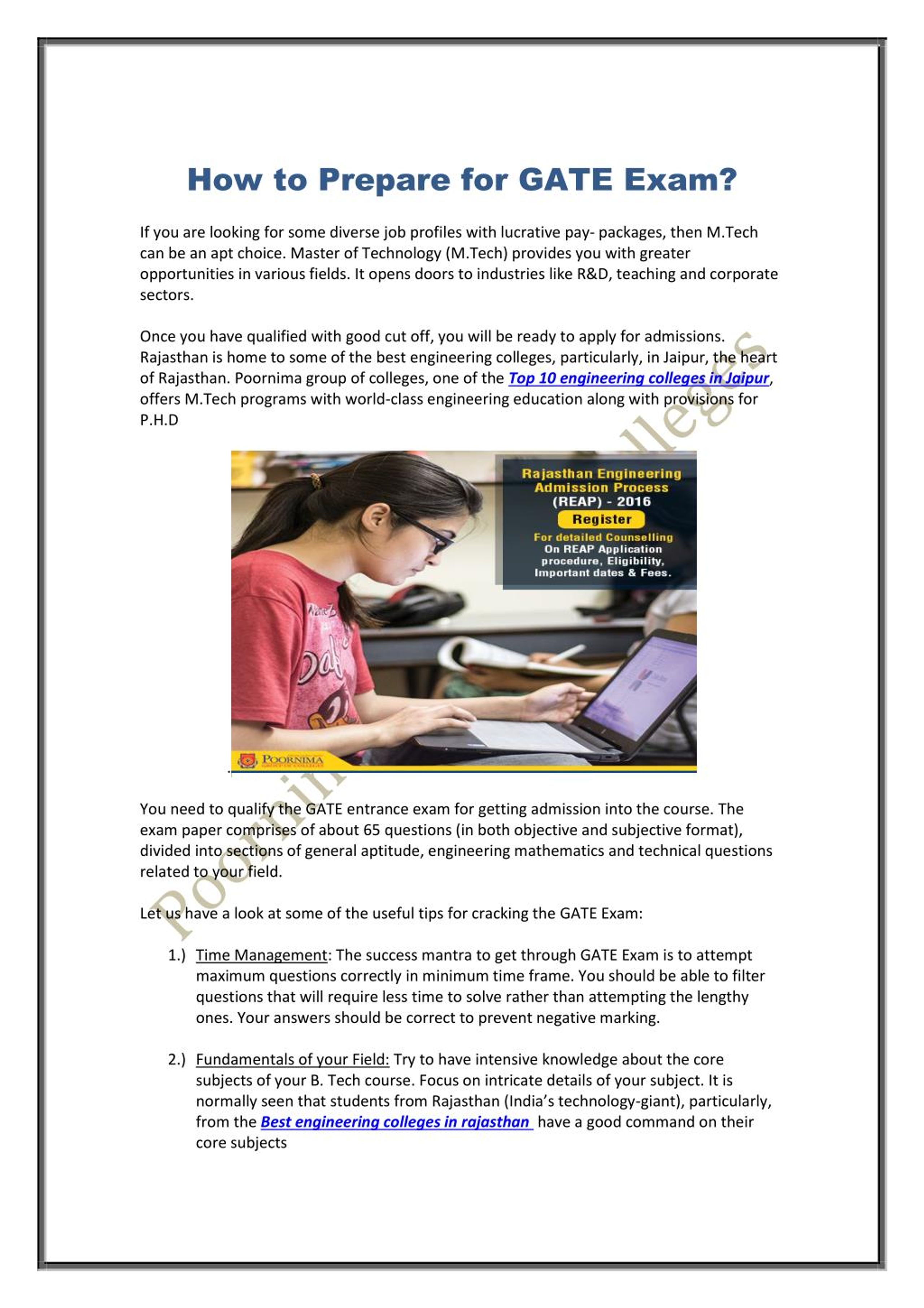 PPT - How to Prepare for GATE Exam? PowerPoint Presentation, free ...