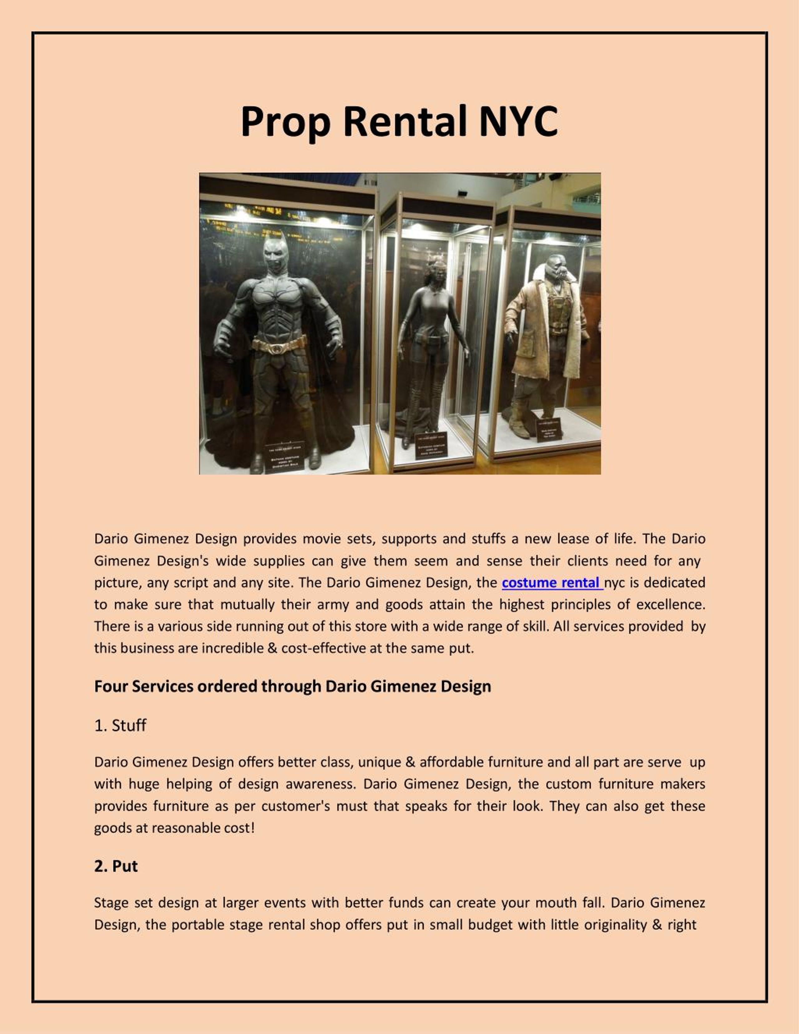 PPT - Prop Rental Nyc PowerPoint Presentation, free download - ID:7570283