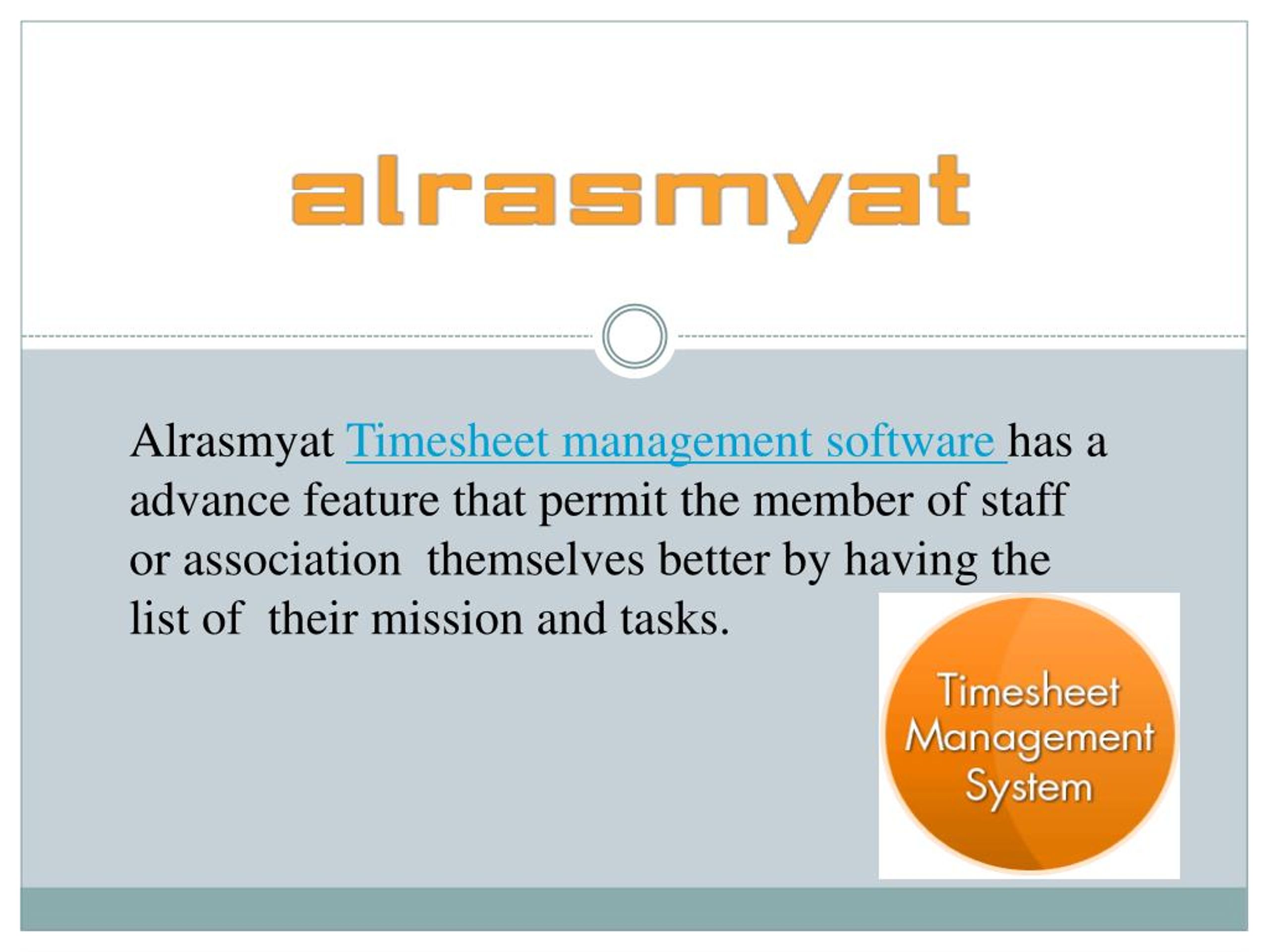 PPT - Timesheet Management software PowerPoint Presentation, free download - ID:7571178