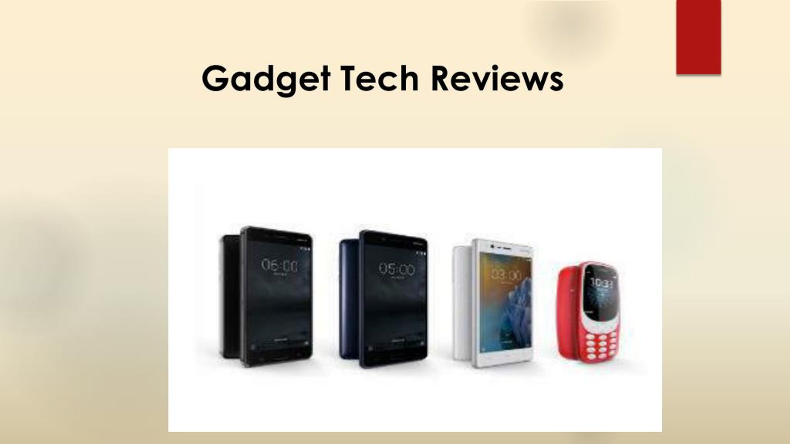 PPT - Gadget Tech Reviews PowerPoint Presentation, free download - ID ...
