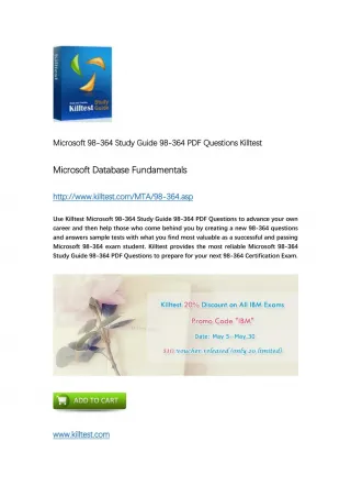 PPT - Microsoft 98-364 Certification | Exam Guide | Syllabus ...