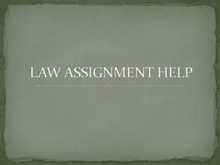 PPT - Law Assignment Help | Law Homework Help | Law Assignment ...