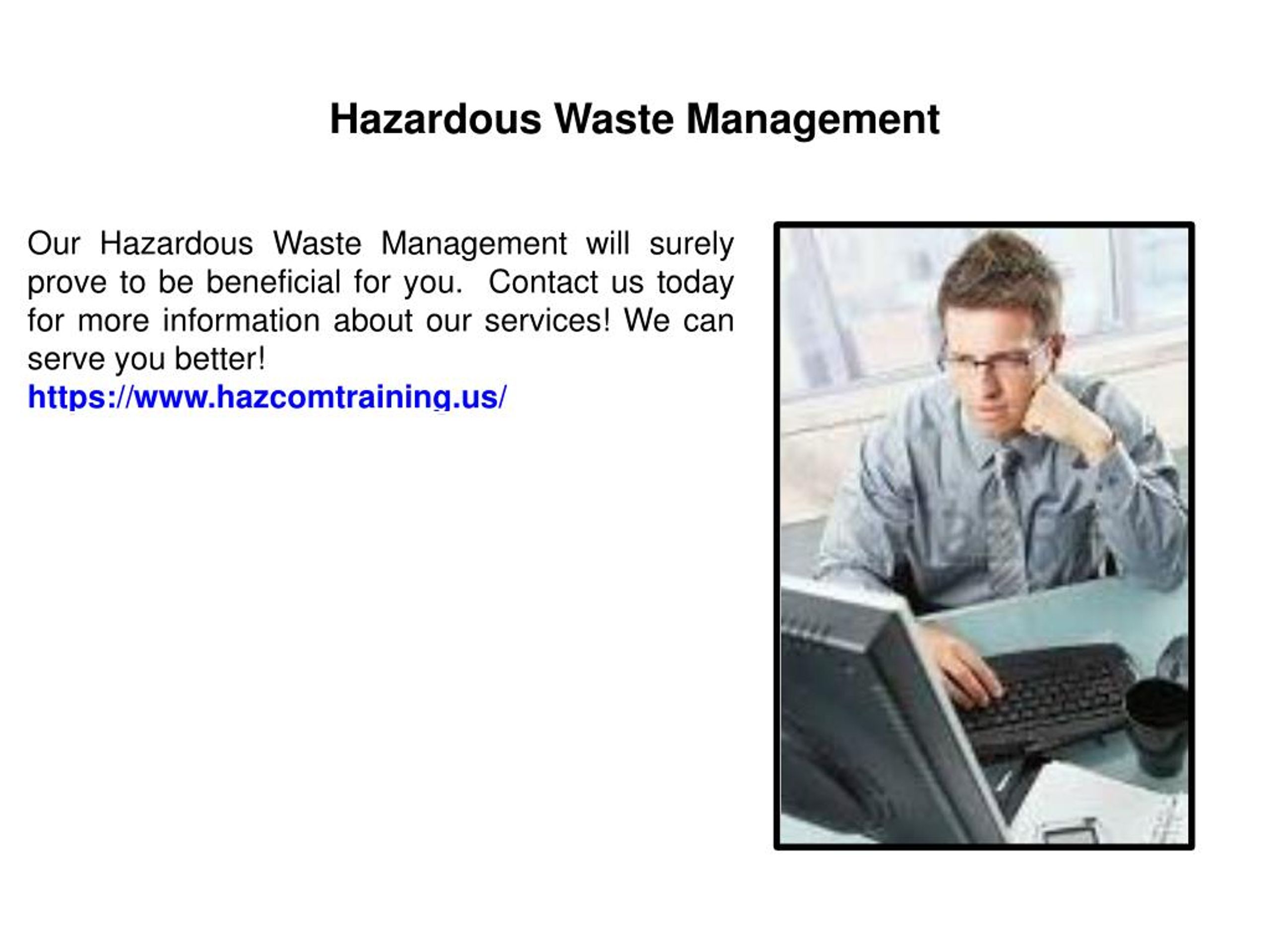 PPT - Hazardous Waste Management PowerPoint Presentation, free download ...