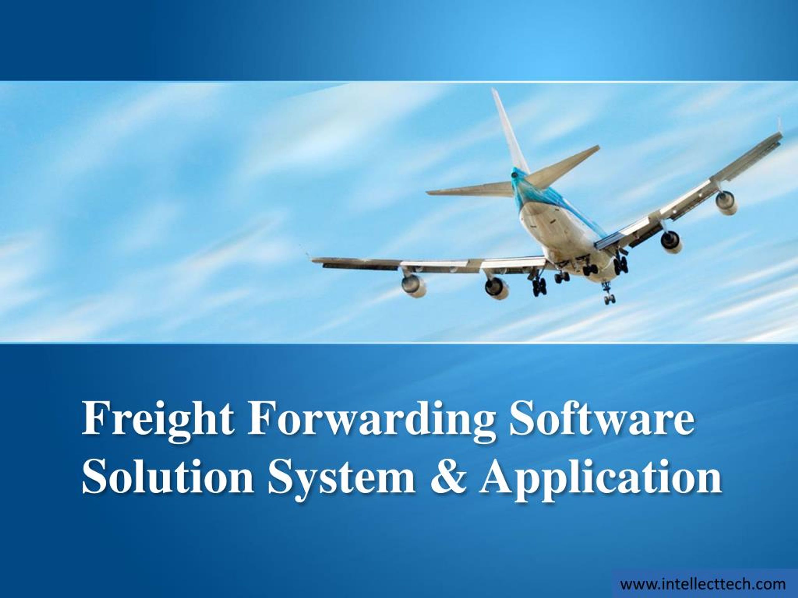 PPT - Freight Forwarding Software Solution System & Application ...