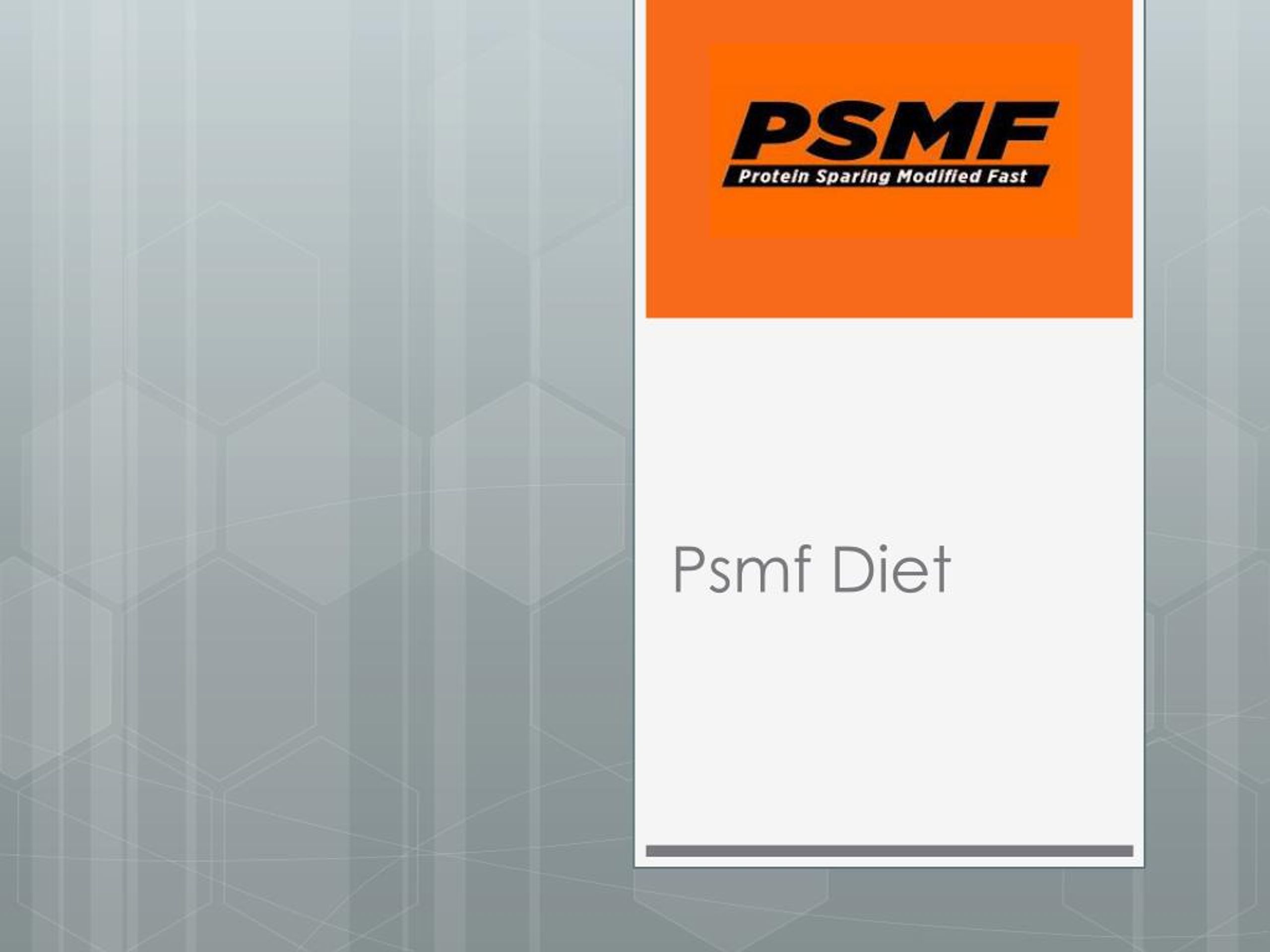 PPT - Psmf Diet PowerPoint Presentation, free download - ID:7587278