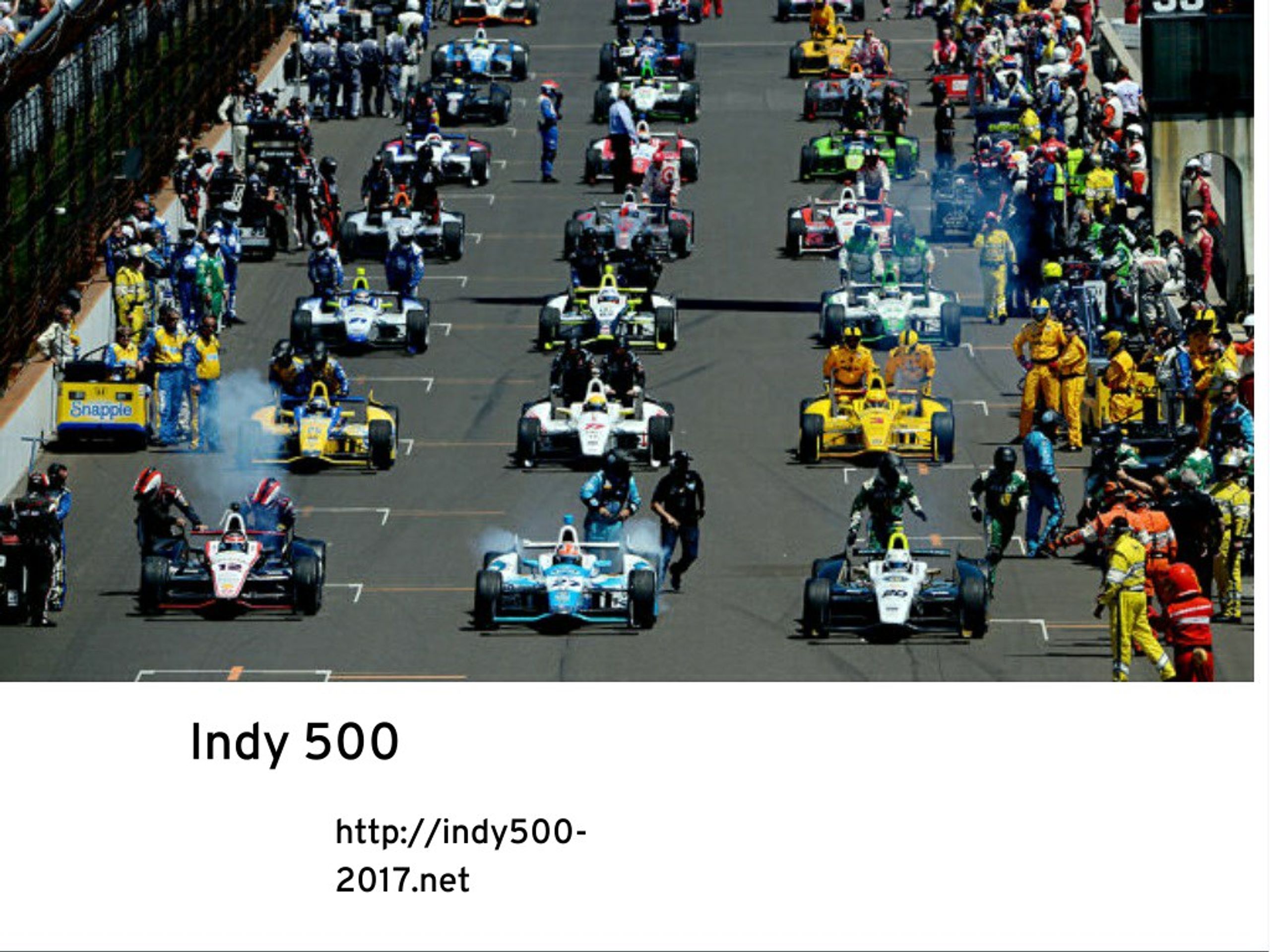 PPT - Indy 500 PowerPoint Presentation, free download - ID:7590902