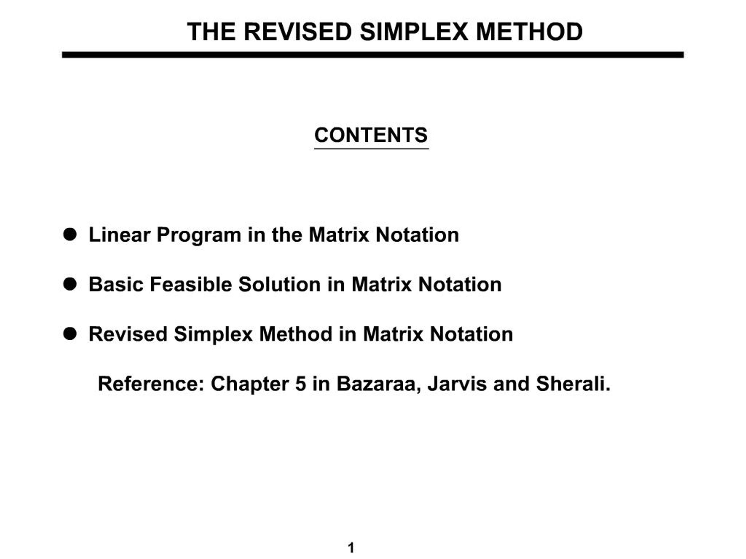 PPT - THE REVISED SIMPLEX METHOD PowerPoint Presentation, free download ...