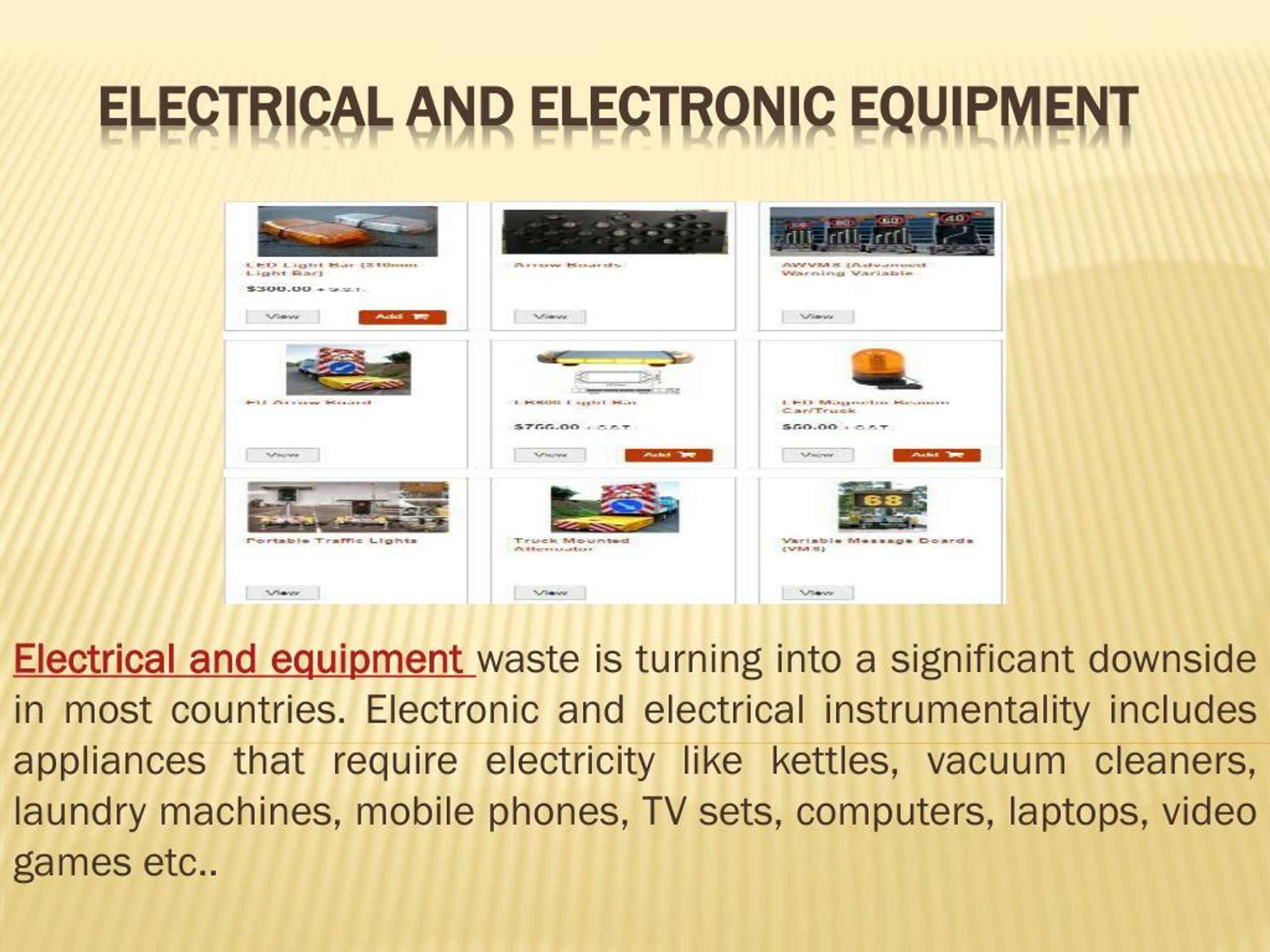 PPT - Electrical and Electronic Equipment PowerPoint Presentation, free ...
