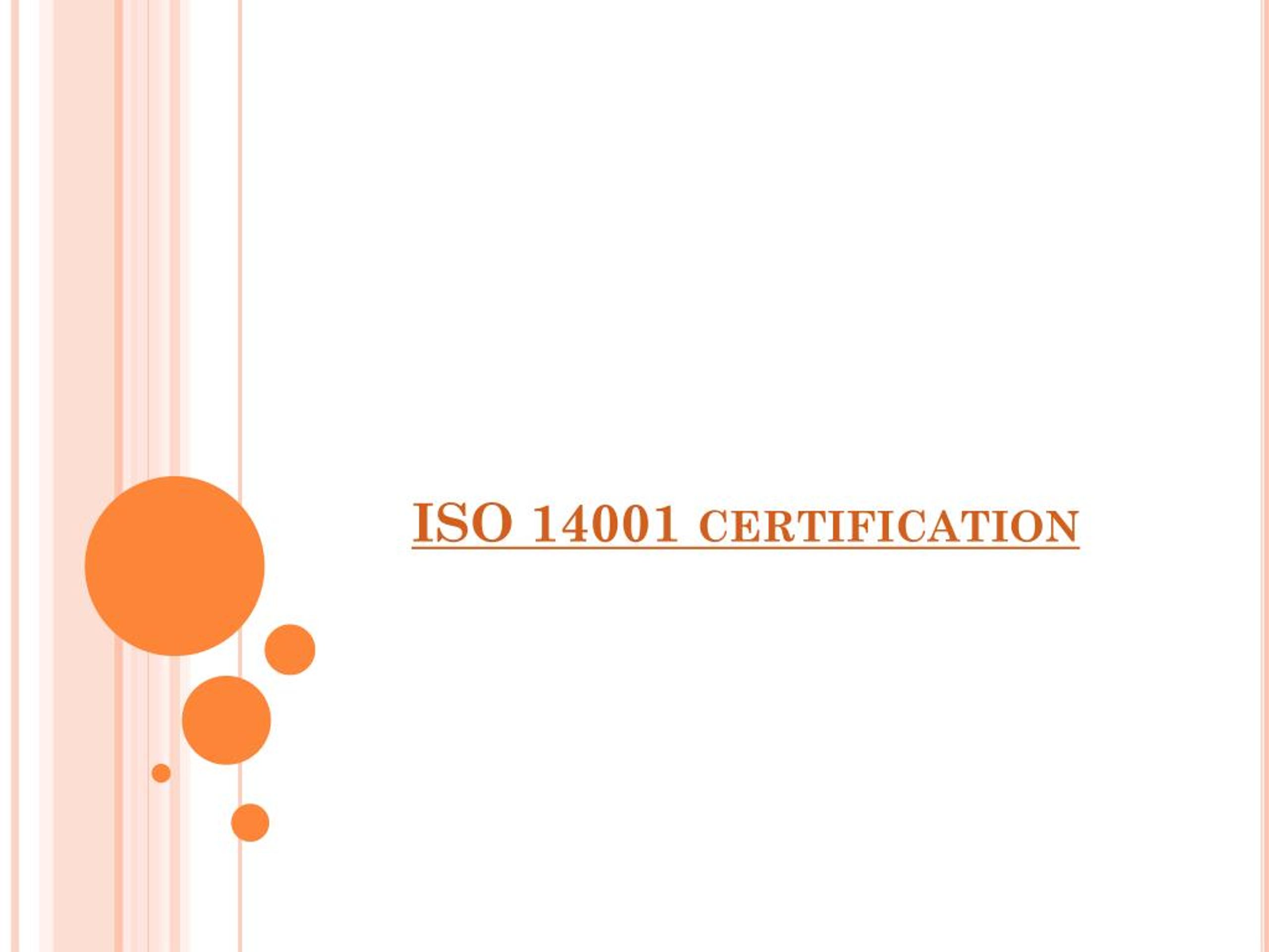 PPT - ISO 14001 certification PowerPoint Presentation, free download ...