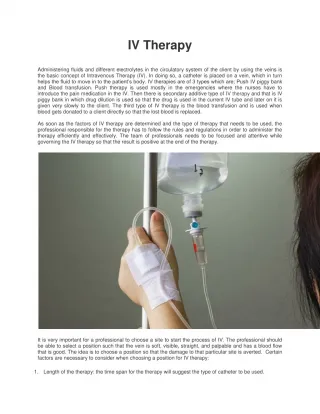 PPT - Pediatric IV Therapy PowerPoint Presentation, free download - ID ...