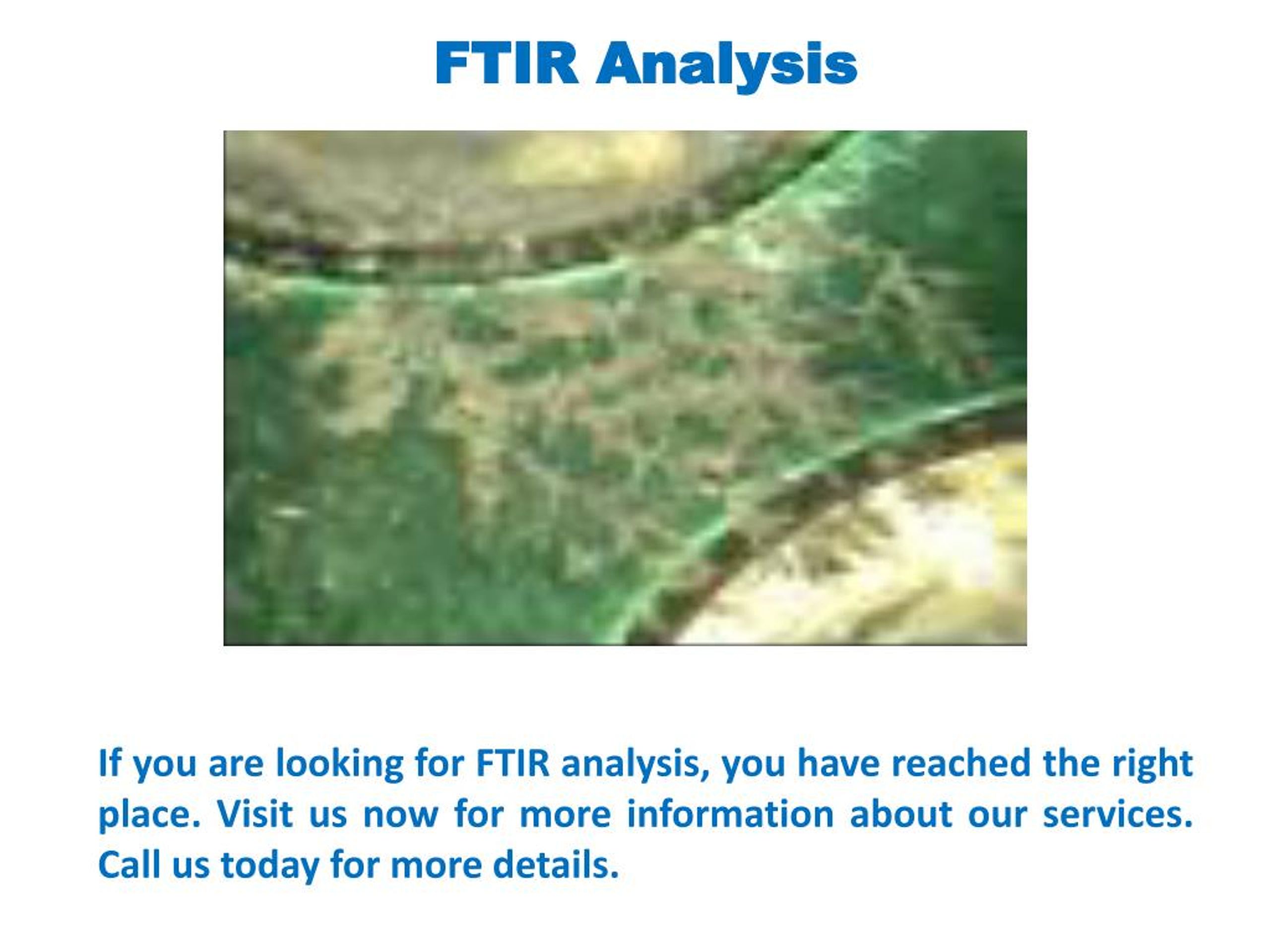 PPT - FTIR Analysis PowerPoint Presentation, free download - ID:7603966