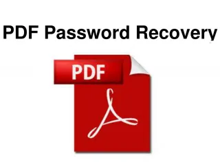 PPT - PDF Recovery and Management PowerPoint Presentation, free ...