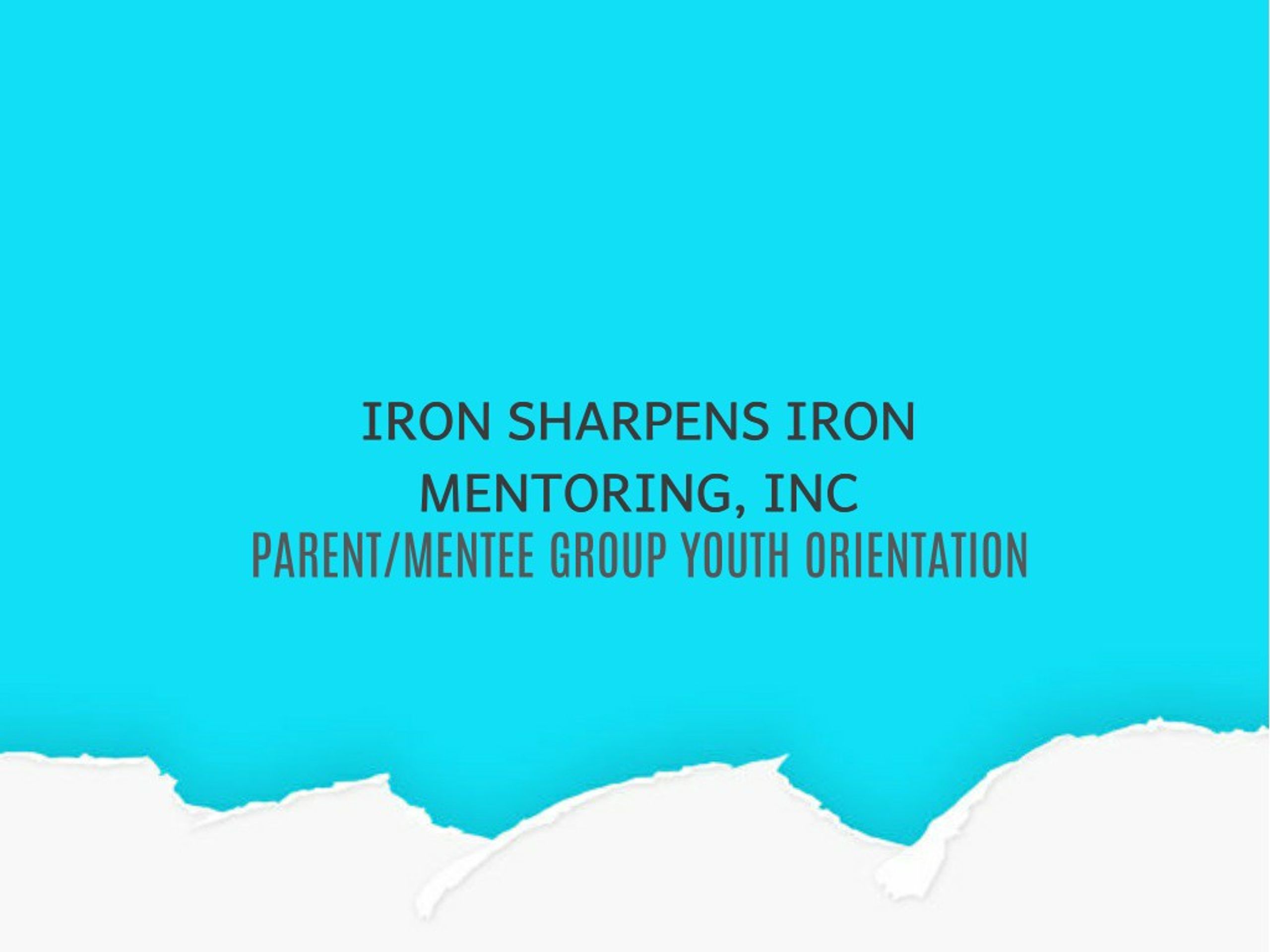 PPT - Iron Sharpens Iron PowerPoint Presentation, free download - ID ...