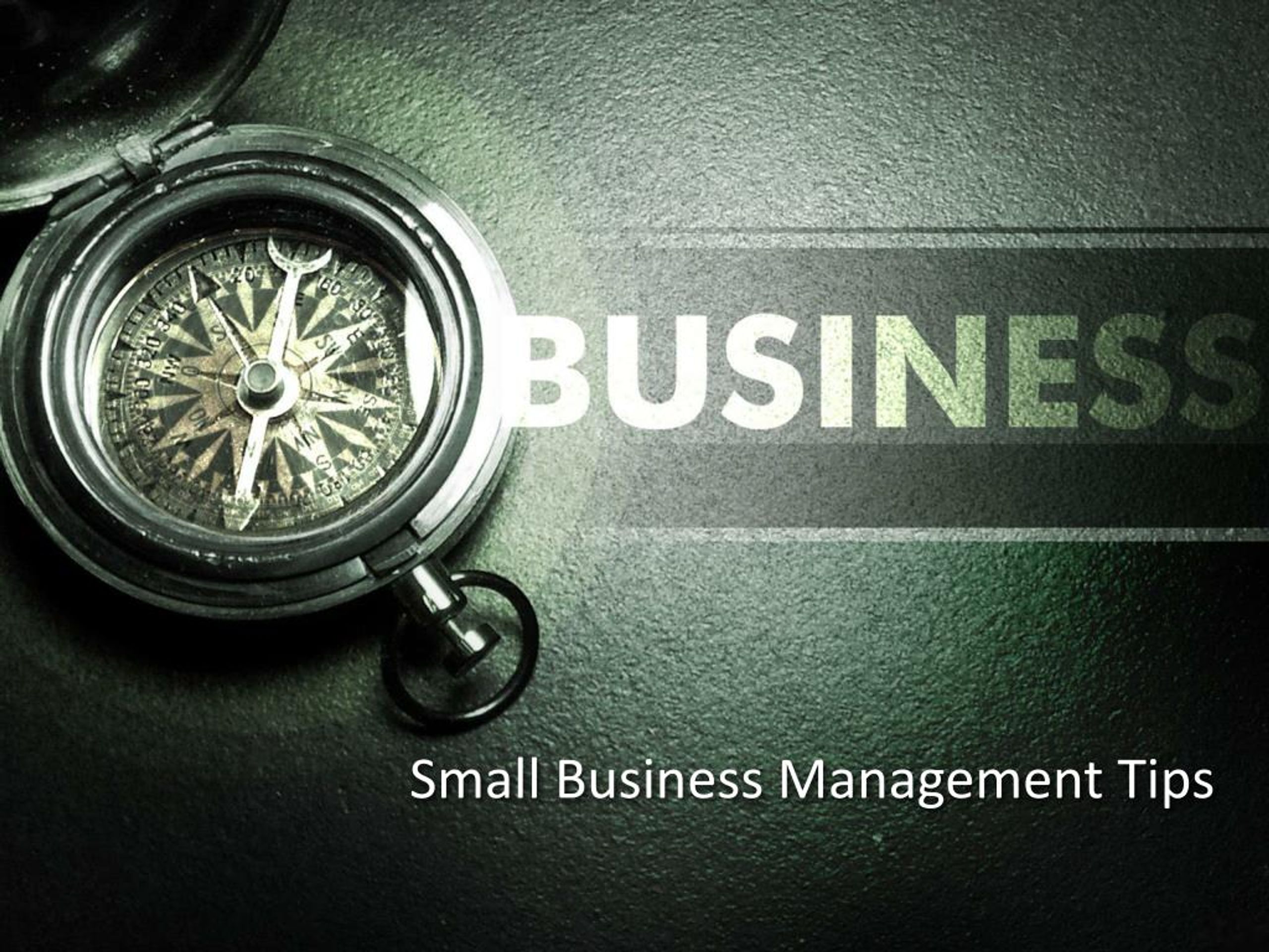 PPT - Small Business Management Tips PowerPoint Presentation, free ...