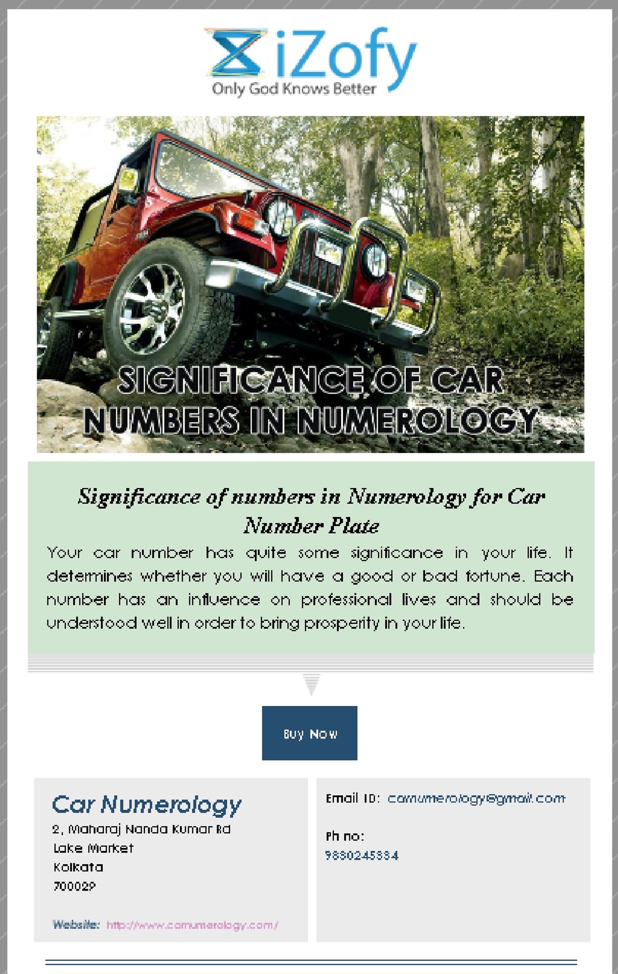PPT - Significance of Numbers in Numerology for Car Number Plate ...