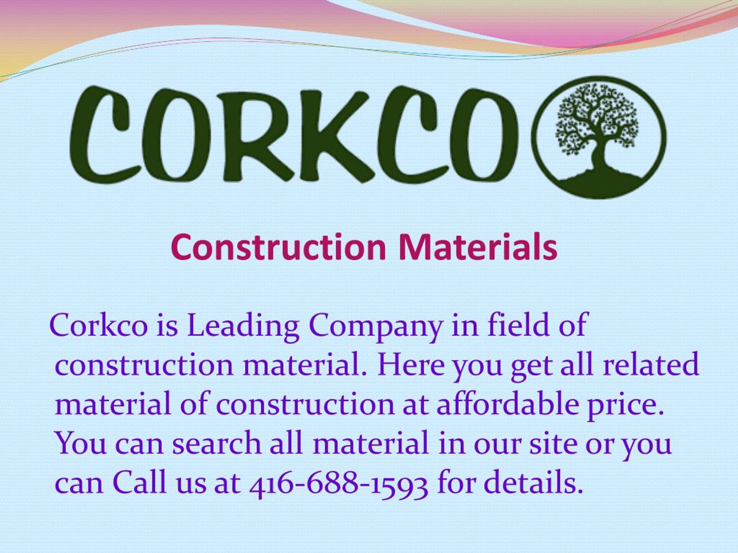 PPT - Construction Materials PowerPoint Presentation, free download ...