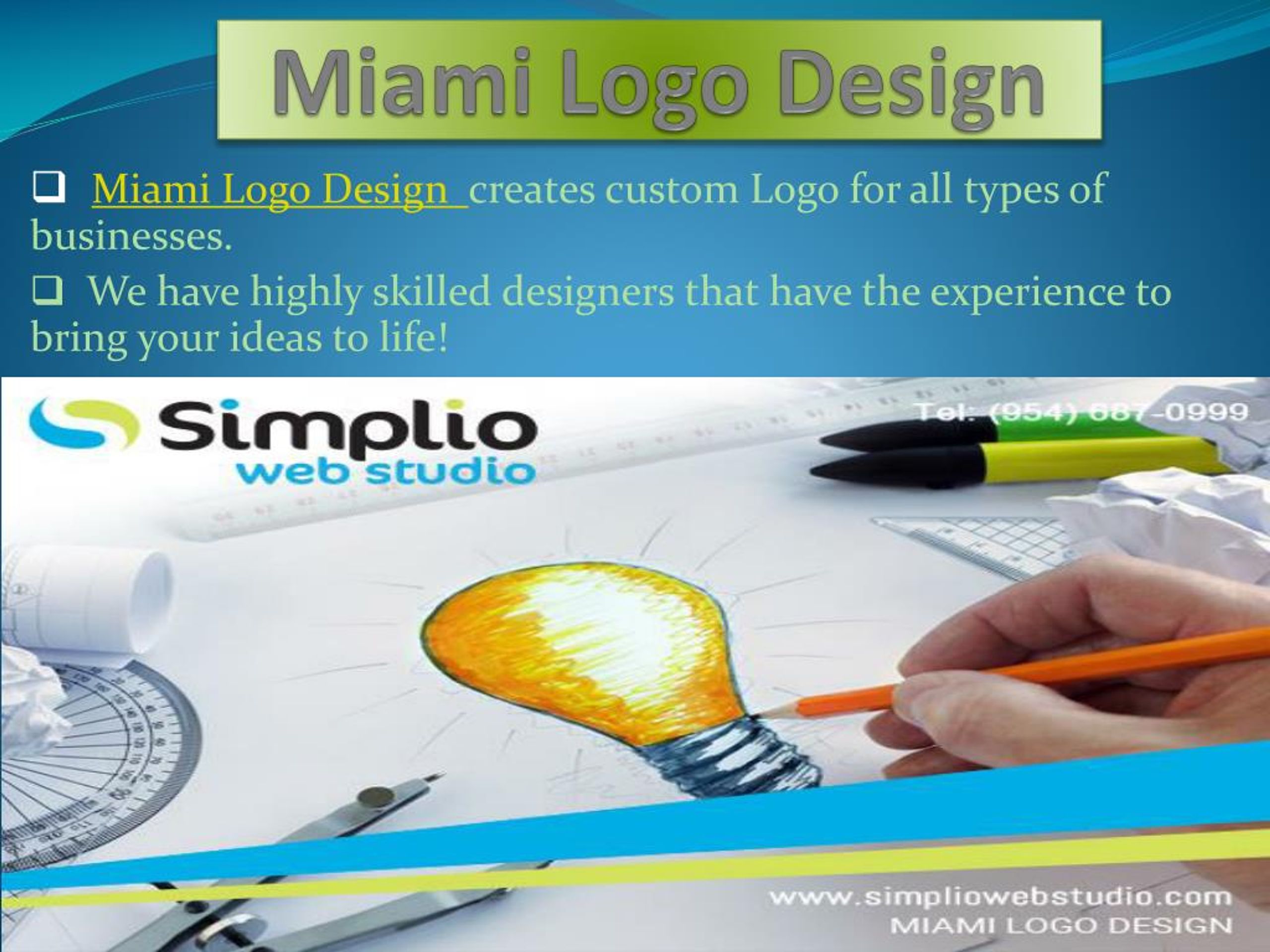 PPT - Miami Logo Design – perfect logo, for a perfect website ...
