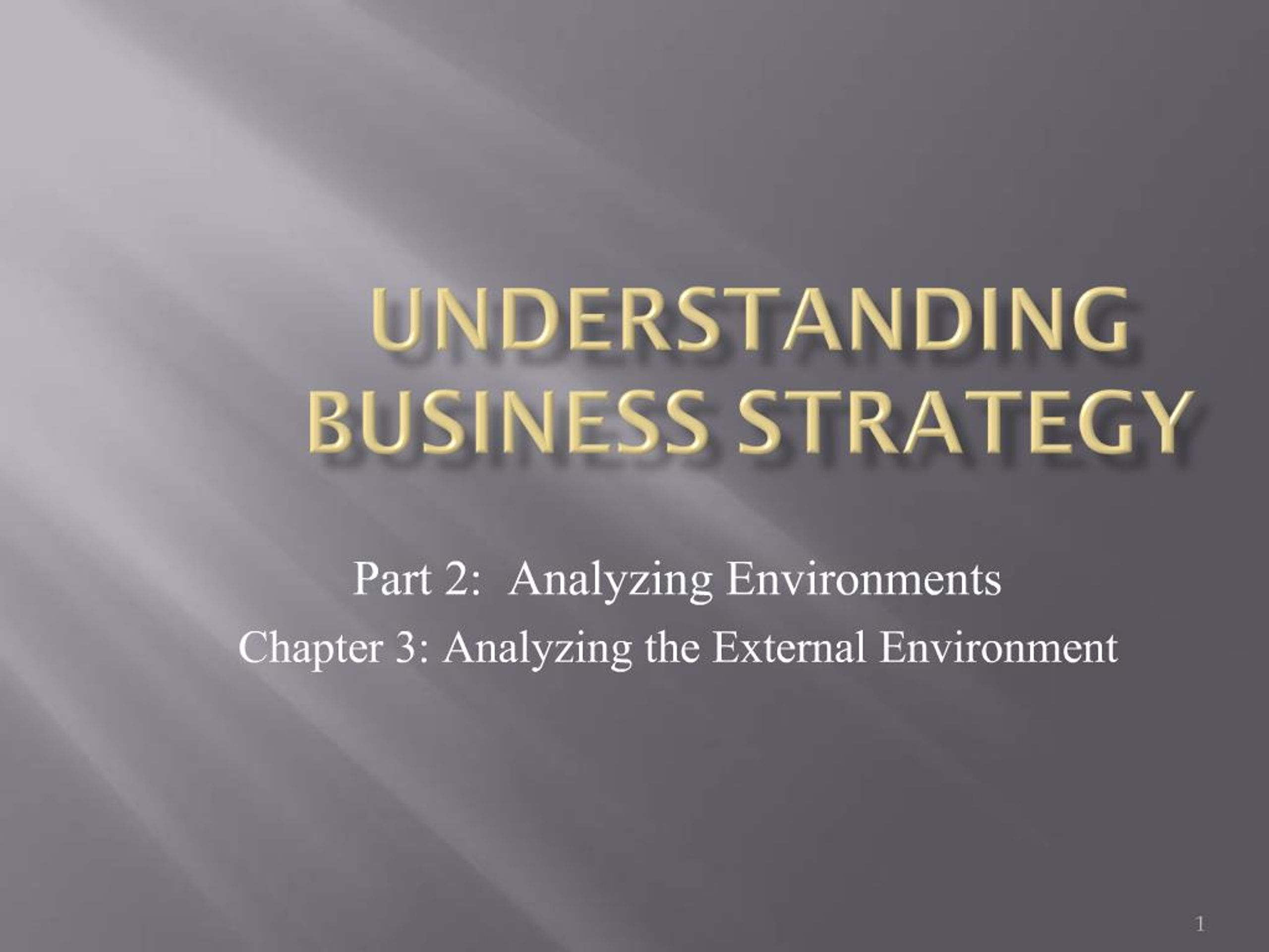PPT - Understanding Business Strategy PowerPoint Presentation, free ...
