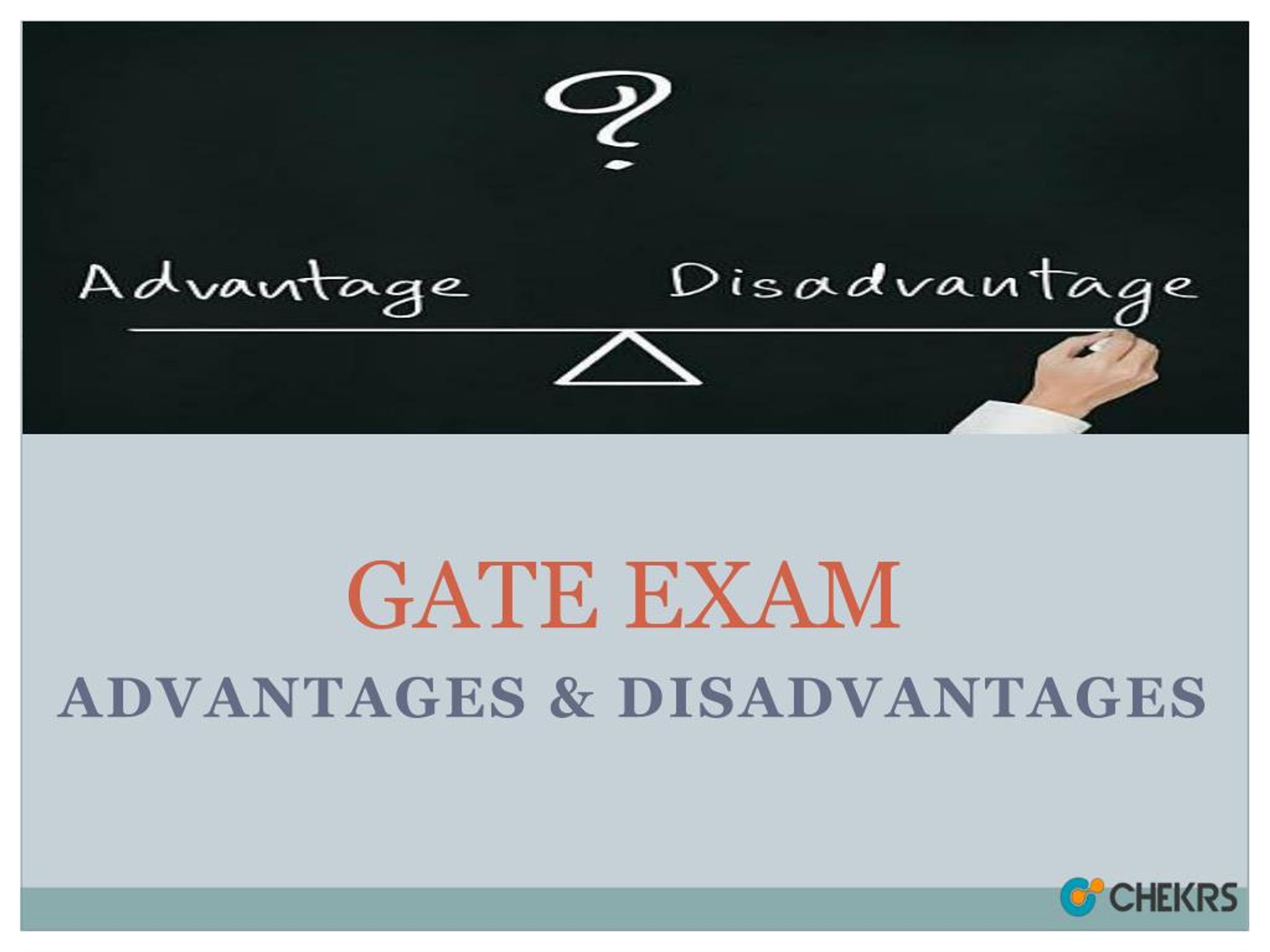 PPT - GATE EXAM ADVANTAGES AND DISADVANTAGES PowerPoint Presentation ...