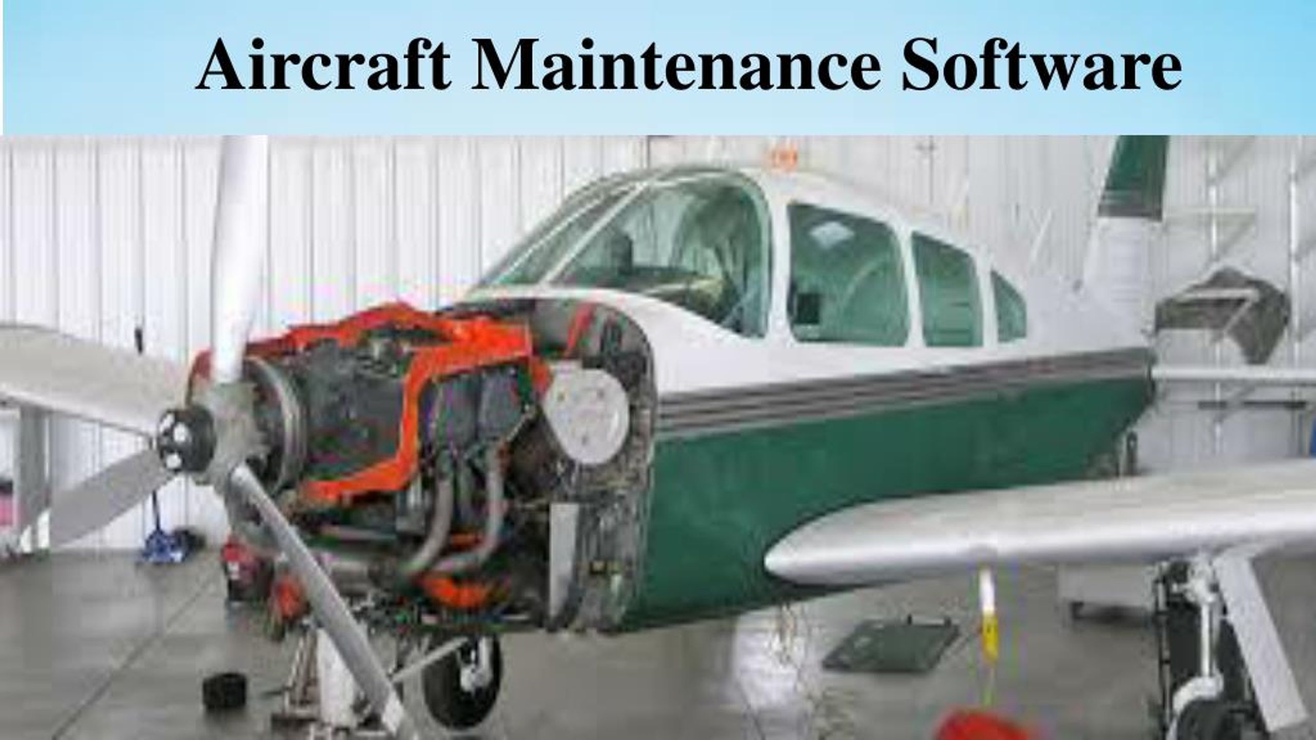 PPT - Aircraft Maintenance Software PowerPoint Presentation, free ...