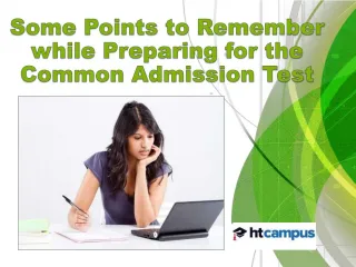 PPT - Common Admission Test (CAT) Complete Guide PowerPoint ...