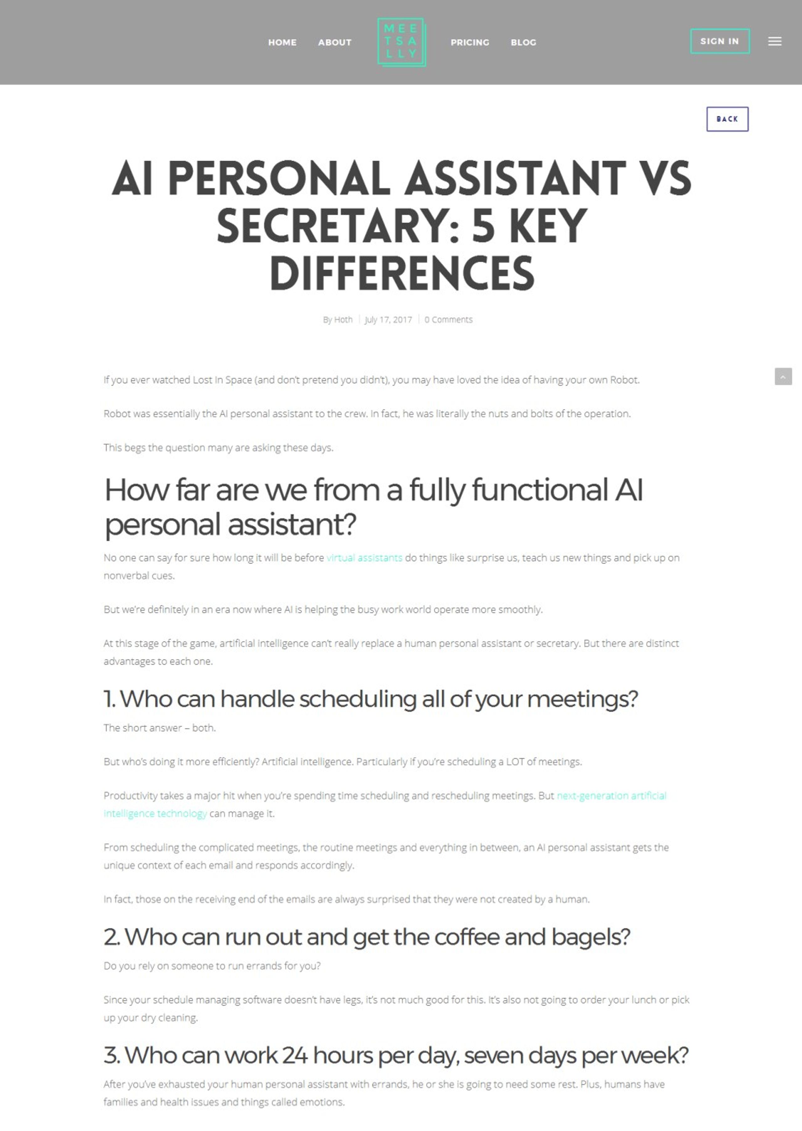 PPT - AI Personal Assistant vs Secretary - Five Key Differences ...