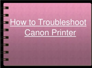 PPT - How to Solve Common Canon Printer Problem PowerPoint Presentation ...