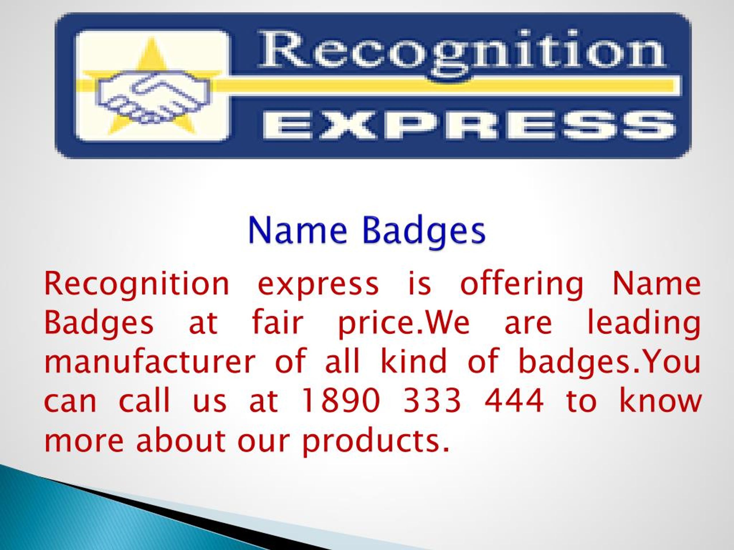 PPT - Name Badges PowerPoint Presentation, free download - ID:7639177