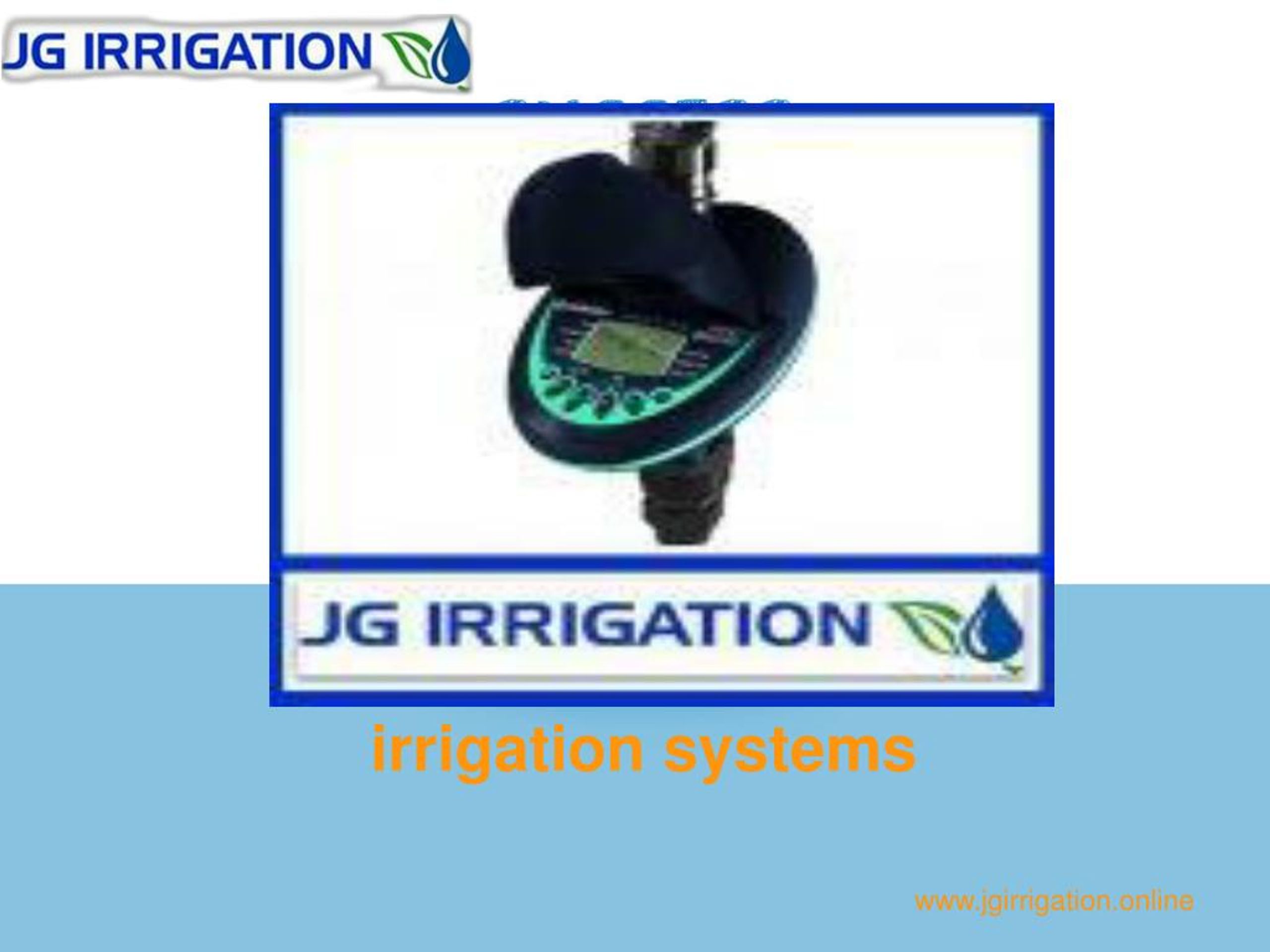 PPT - irrigation systems PowerPoint Presentation, free download - ID ...