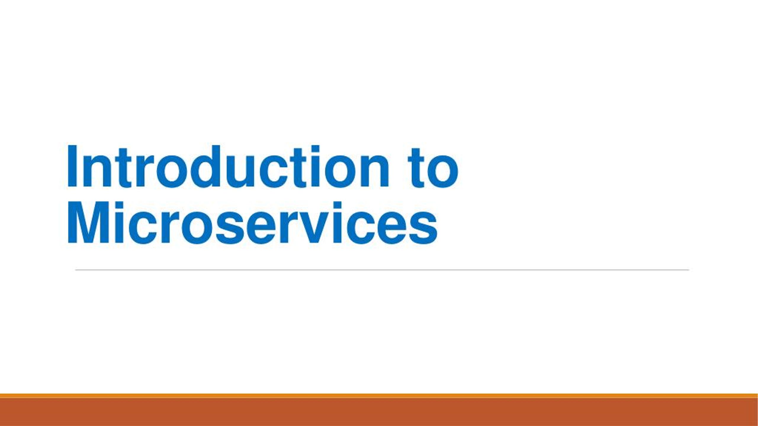 PPT - Introduction to Microservices PowerPoint Presentation, free ...