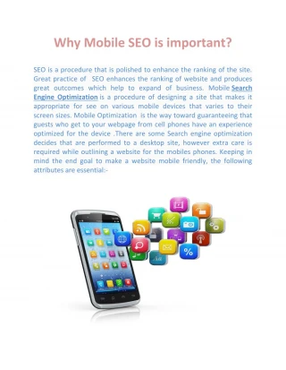 PPT - Mobile seo public PowerPoint Presentation, free download - ID:7521806