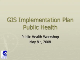 PPT - GIS and Public Health PowerPoint Presentation, free download - ID ...