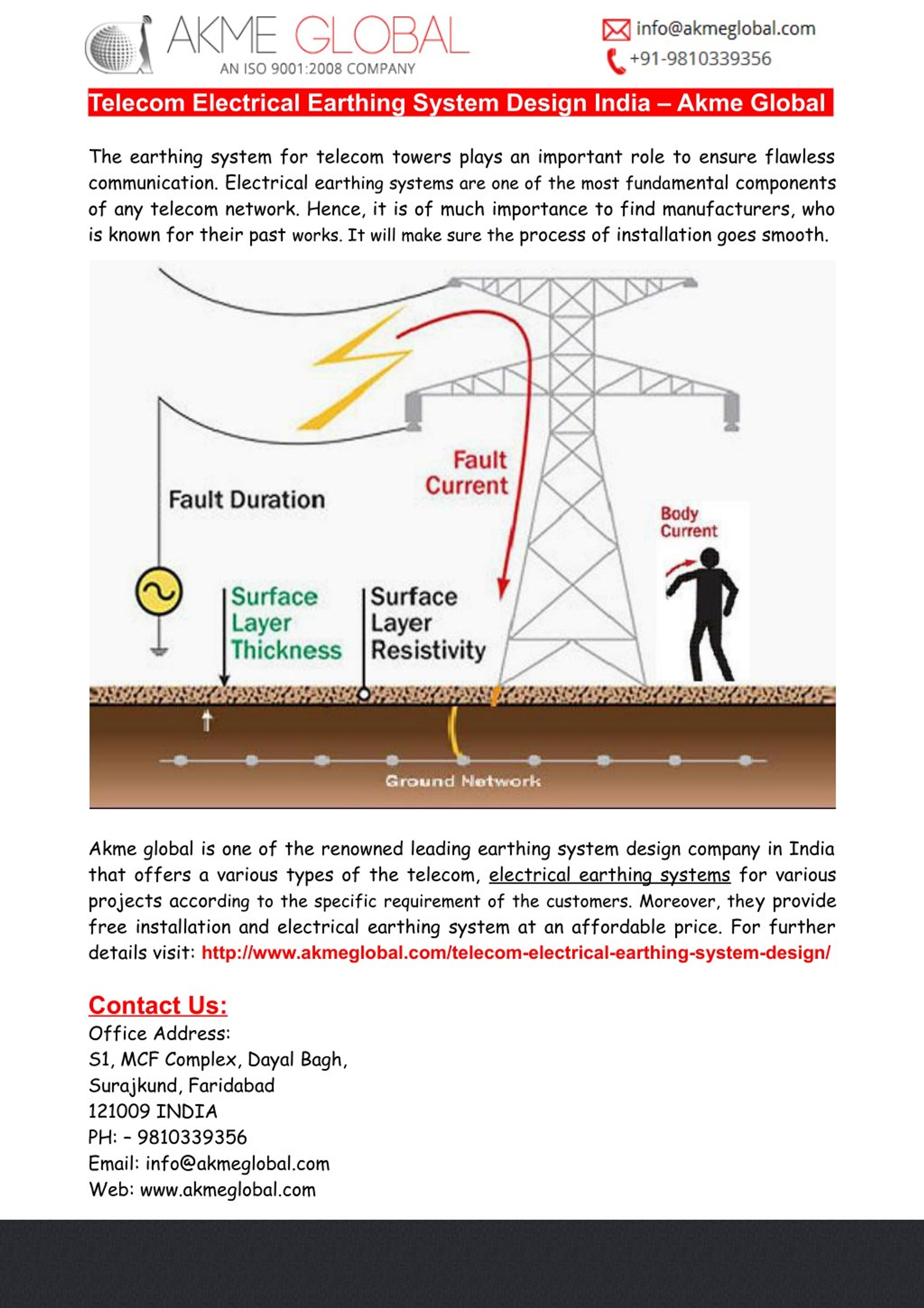 PPT - Telecom Electrical Earthing System Design India PowerPoint ...