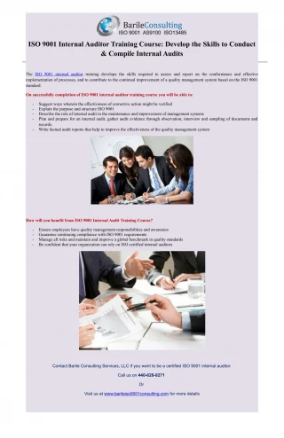 PPT - ISO 9001:2008 QMS Internal Auditor Refresher Course PowerPoint ...